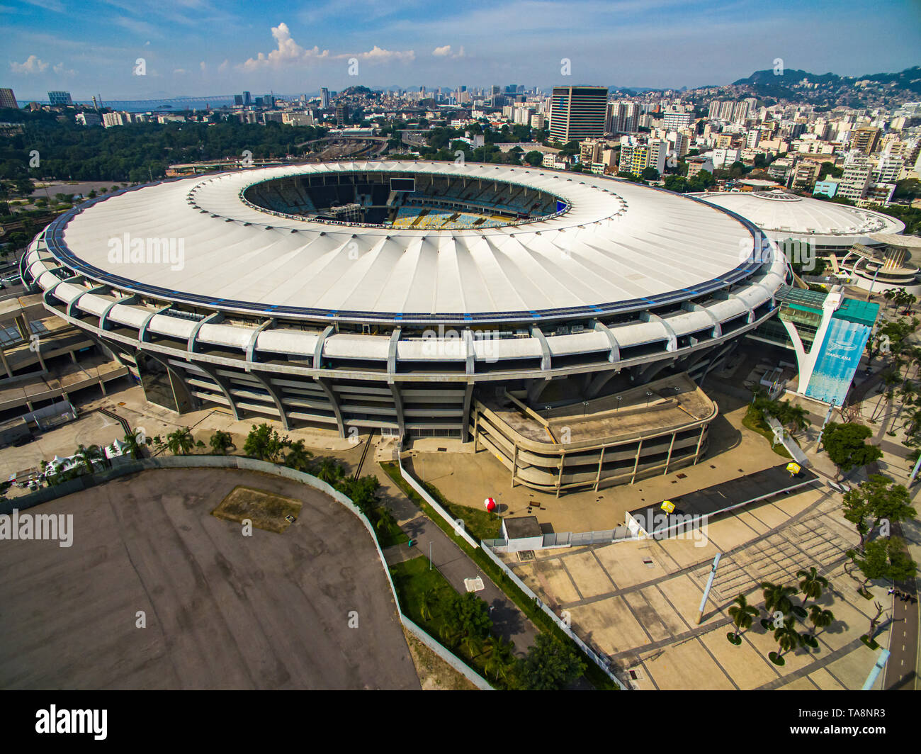 Ville de Rio de Janeiro, Brésil Amérique du Sud. Stade Maracanã. Le football brésilien. Les ...