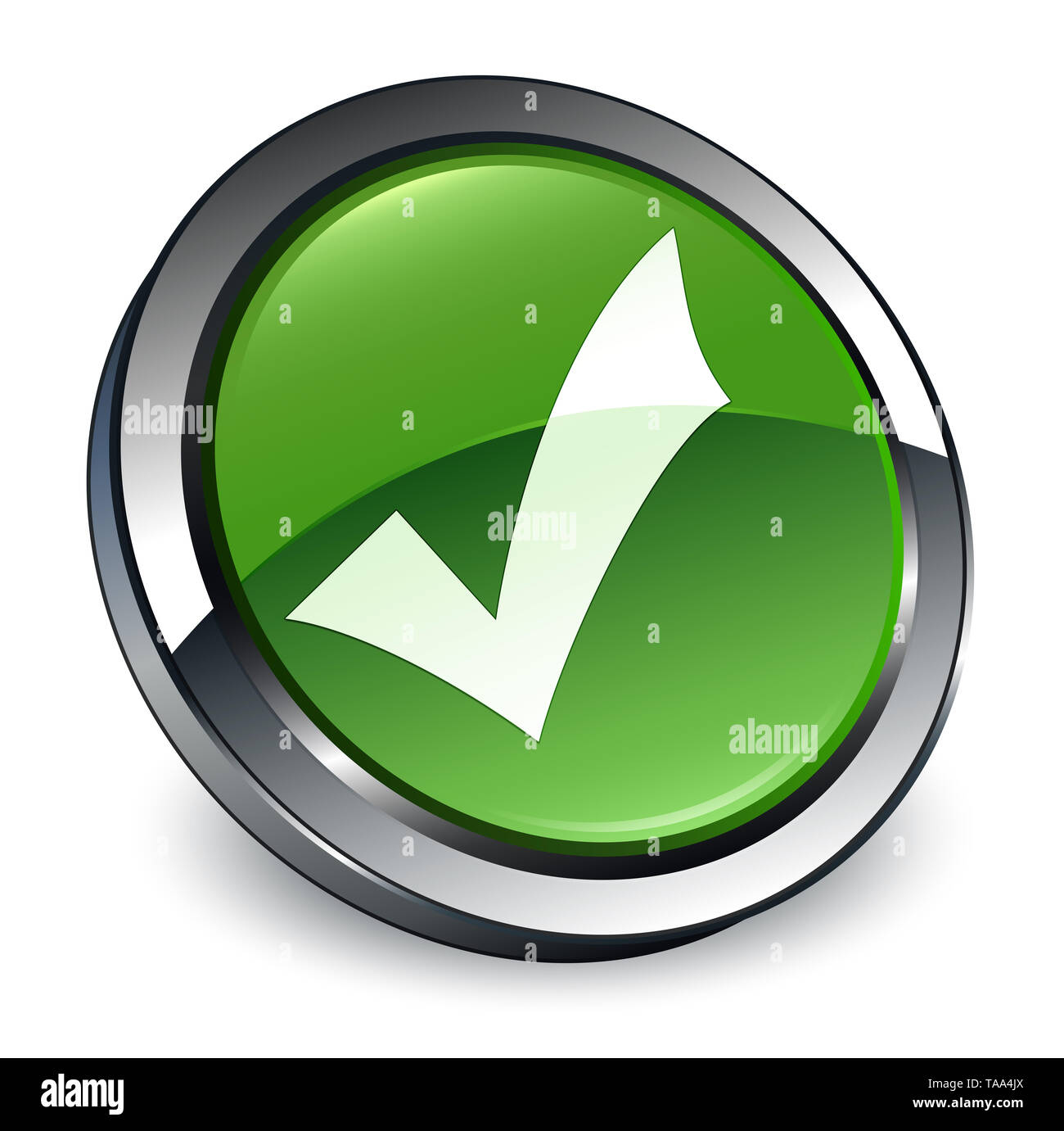 Validation vert Banque d'images détourées - Alamy