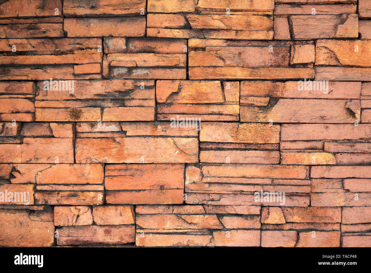 Mur de carreaux rouge et blanc Banque de photographies et d’images à ...