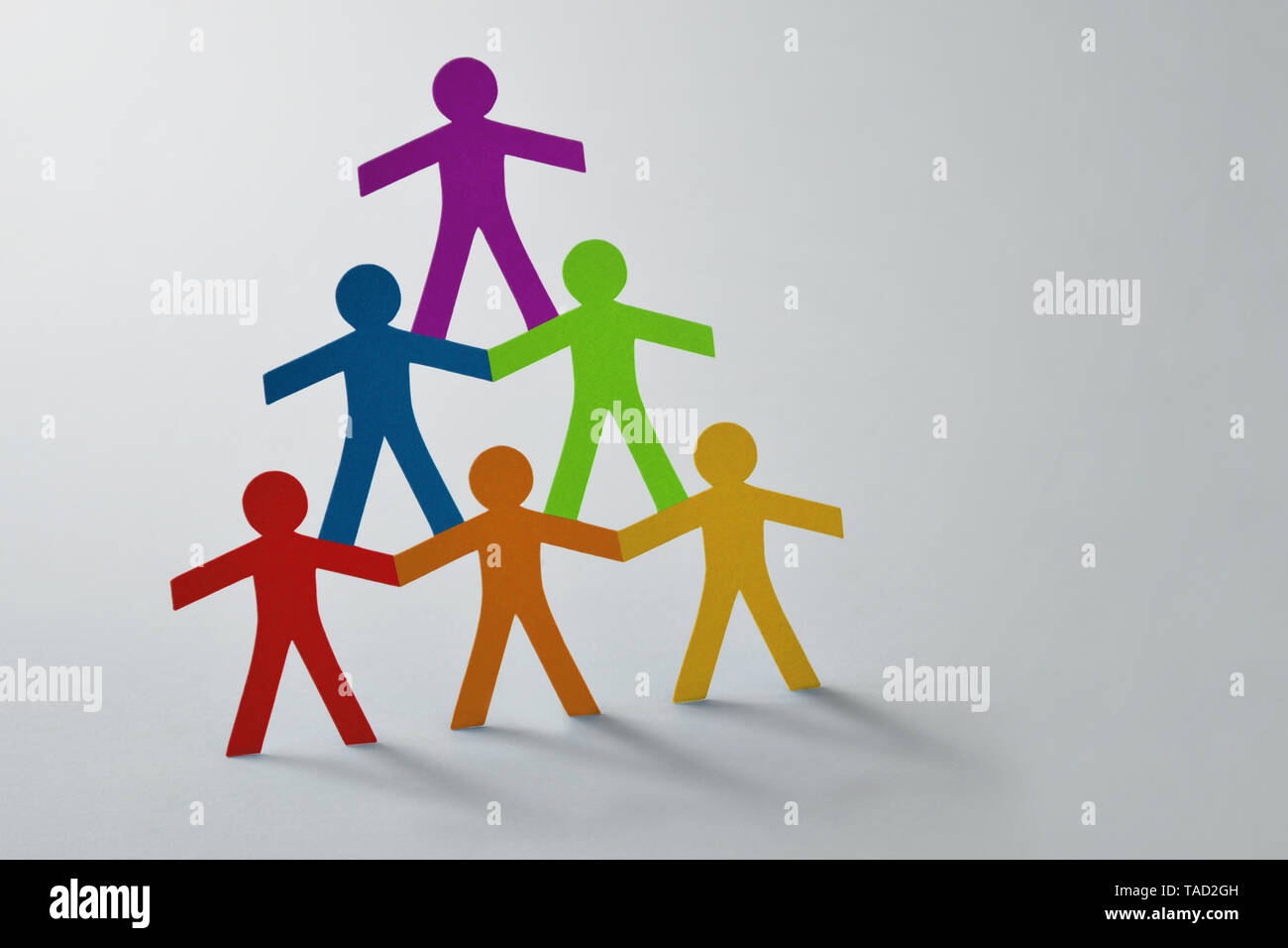 Pyramide humaine Banque de photographies et d’images à haute résolution ...