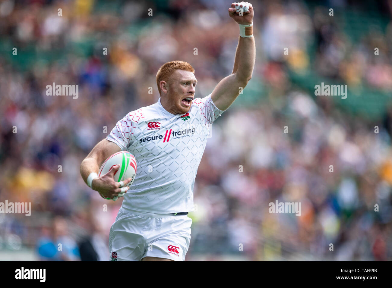 Joueur de rugby 7s james rodwell Banque de photographies et d’images à ...