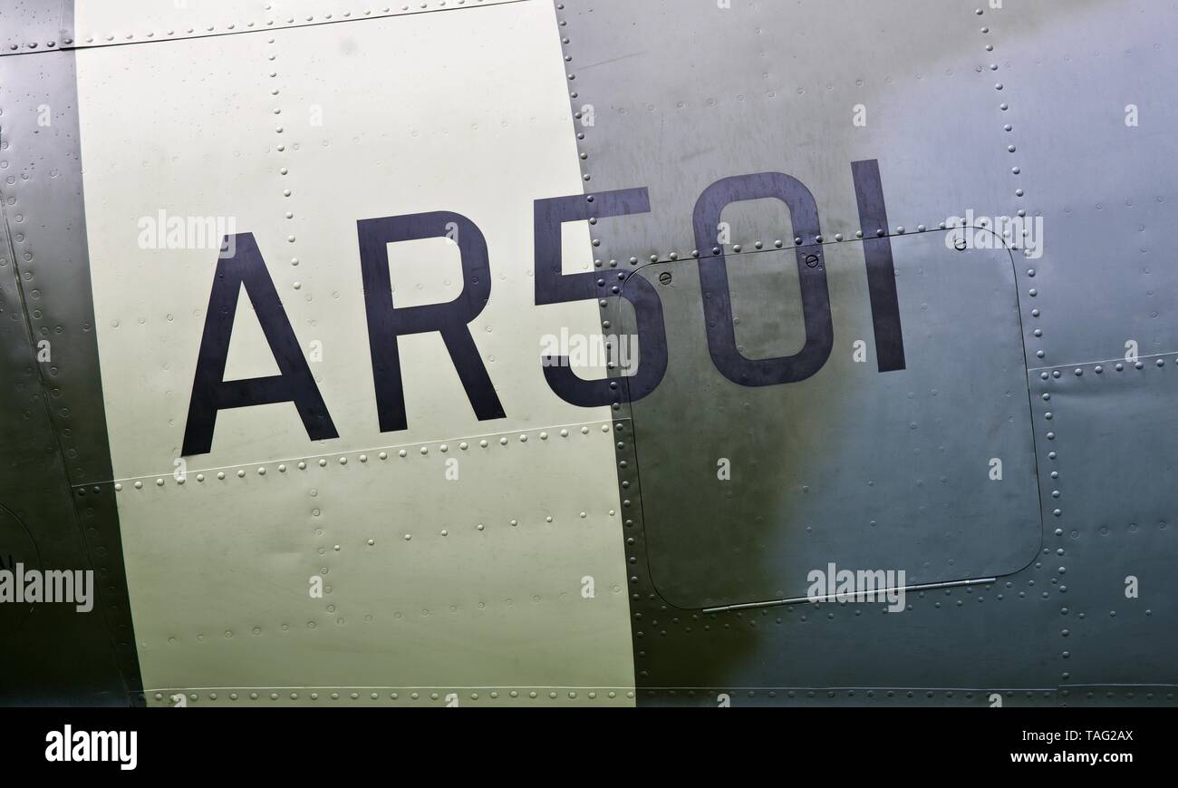 Supermarine spitfire mk v Banque de photographies et d’images à haute ...