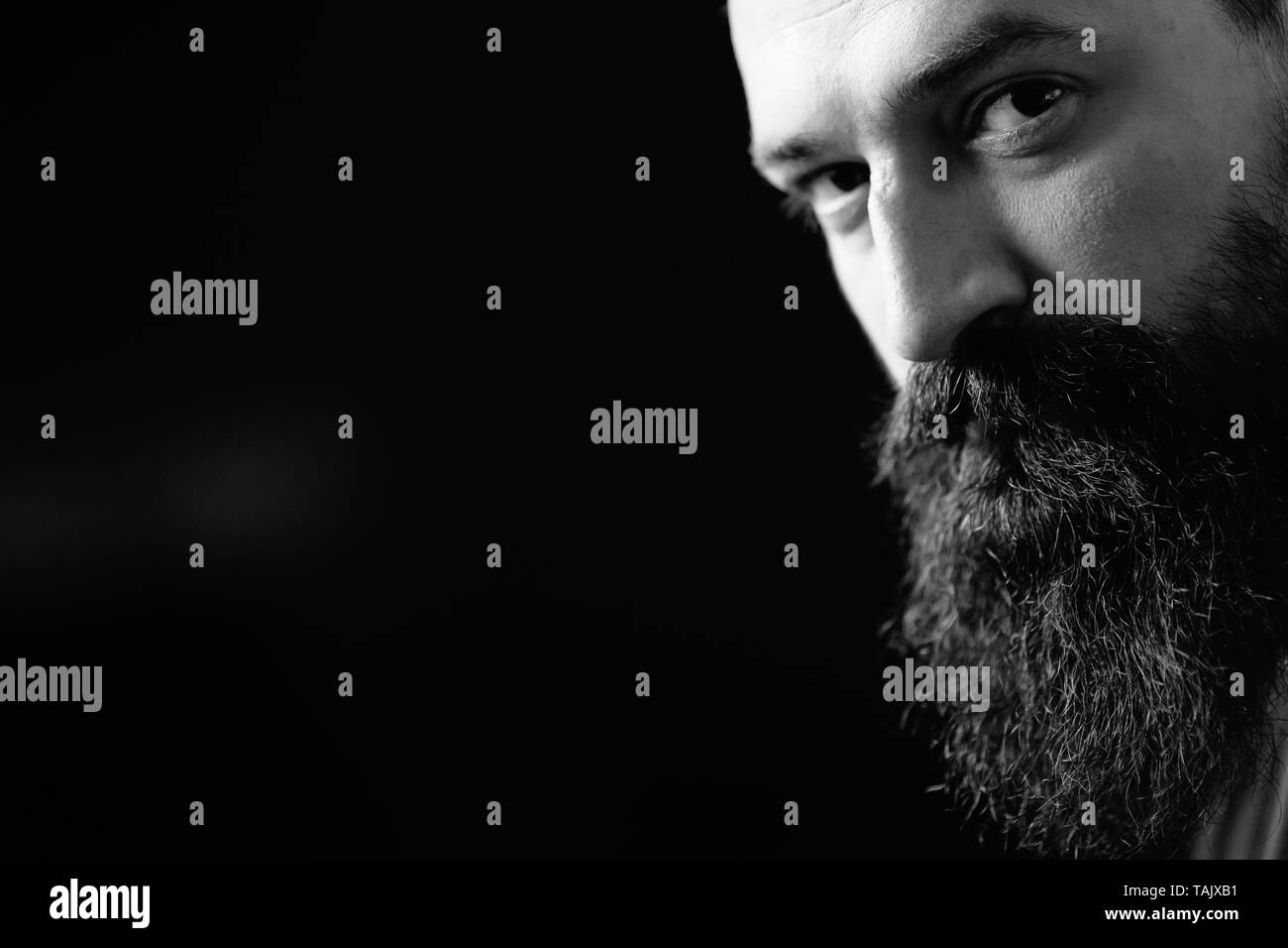 Barbe noire Banque de photographies et d’images à haute résolution - Alamy