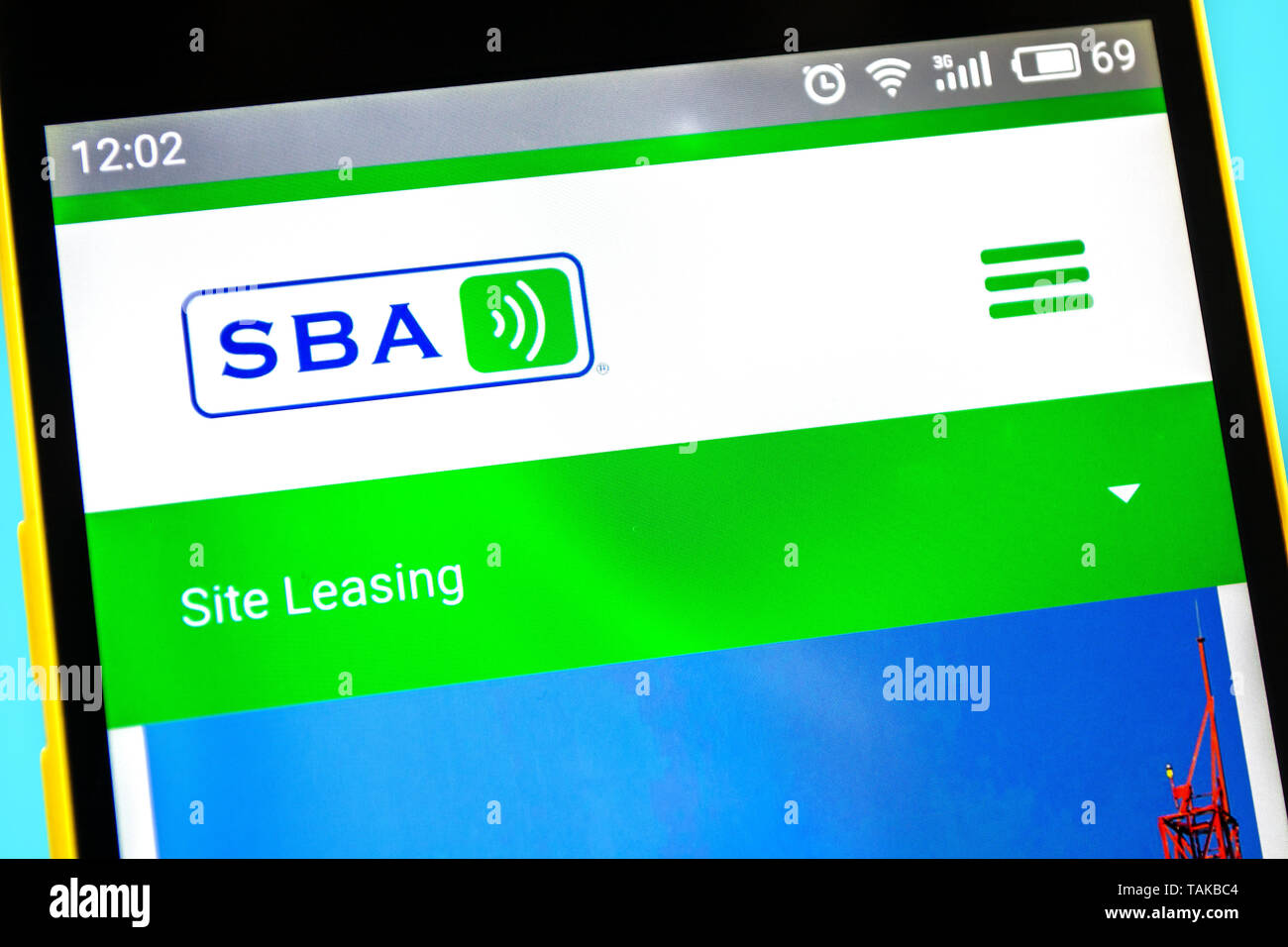 Logo de la technologie sba Banque de photographies et d’images à haute ...