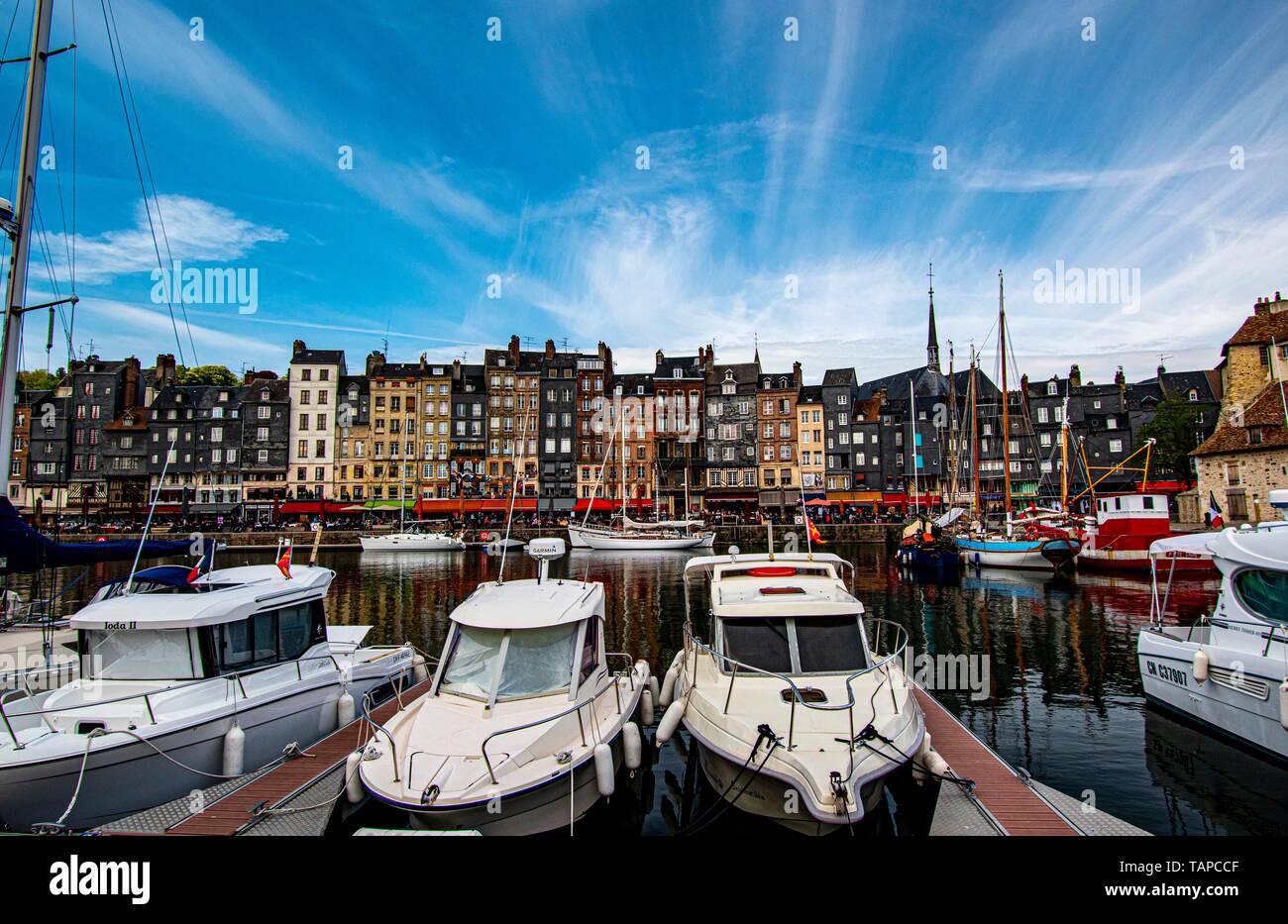Ancien bassin de honfleur Banque de photographies et d’images à haute ...