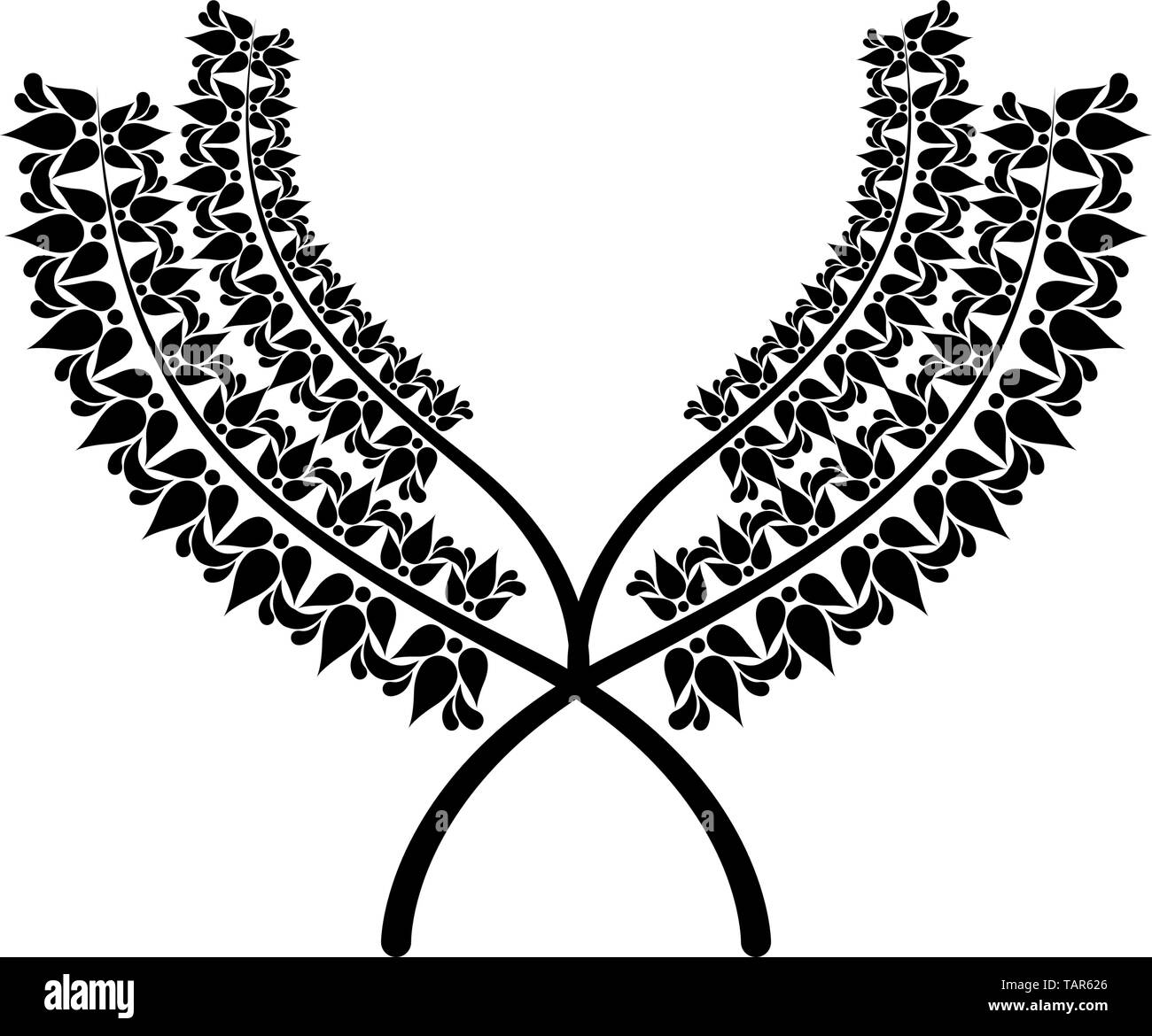 Laurel wreath icon Banque de photographies et d’images à haute ...