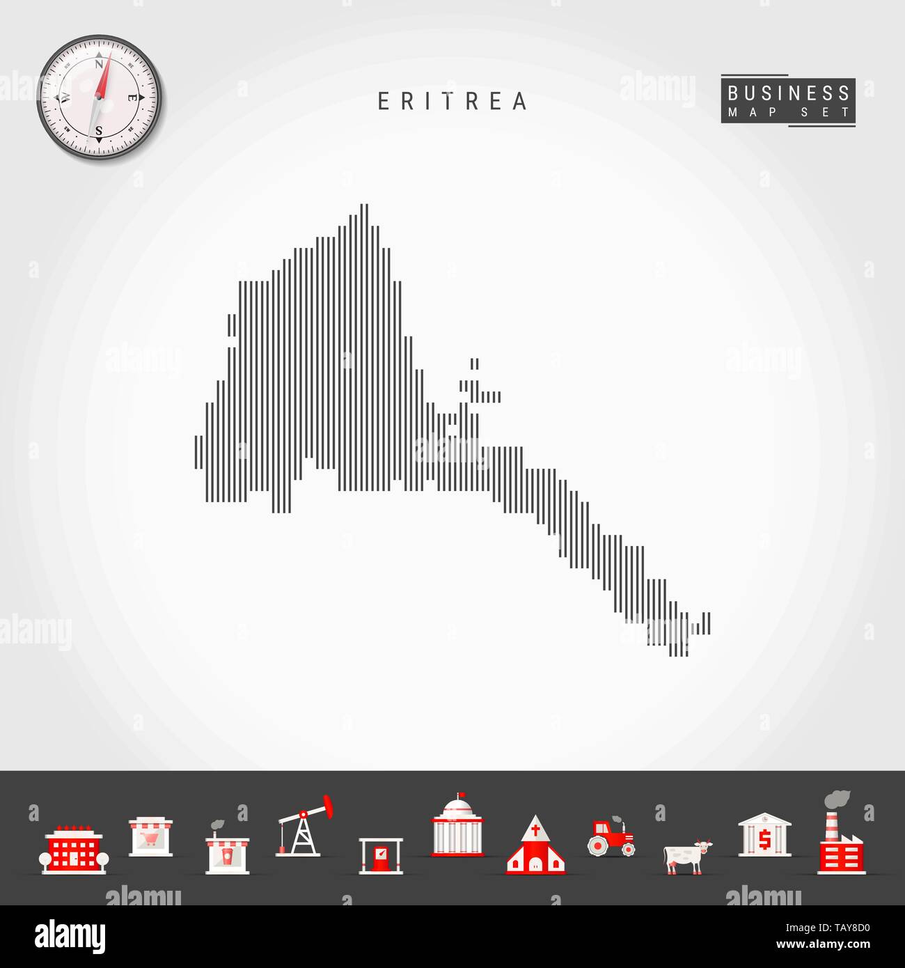 Eritrea cafe Banque d'images vectorielles - Alamy