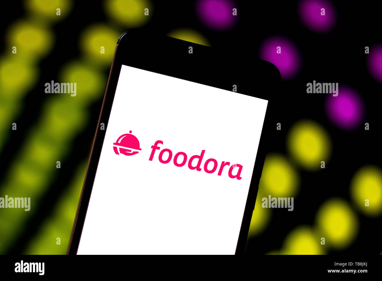 Logo de foodora Banque de photographies et d’images à haute résolution ...