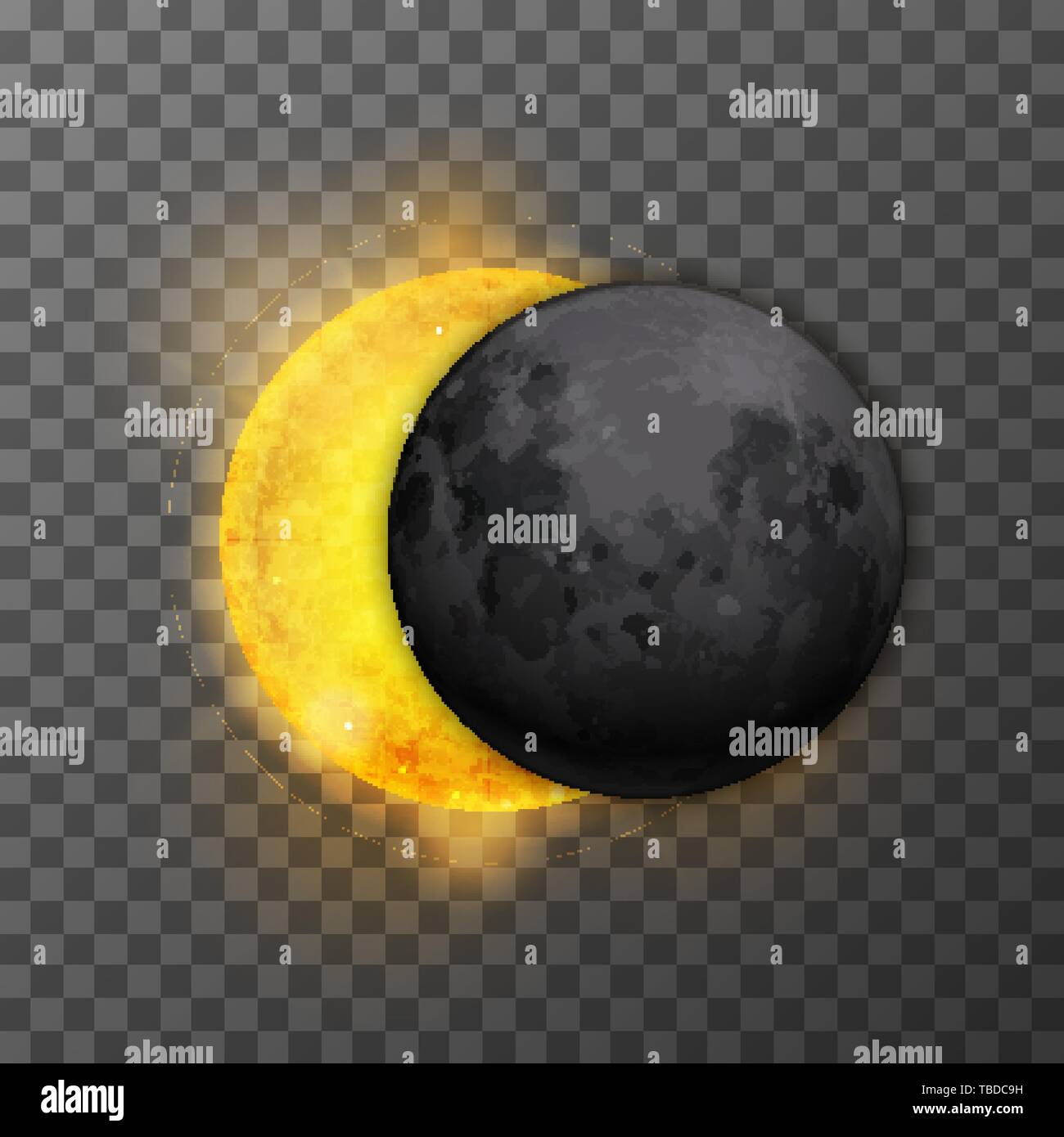 éclipse solaire annuelle Banque de photographies et d’images à haute ...