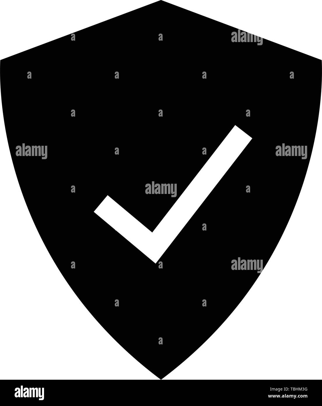 Pictogramme securite Banque d'images noir et blanc - Alamy