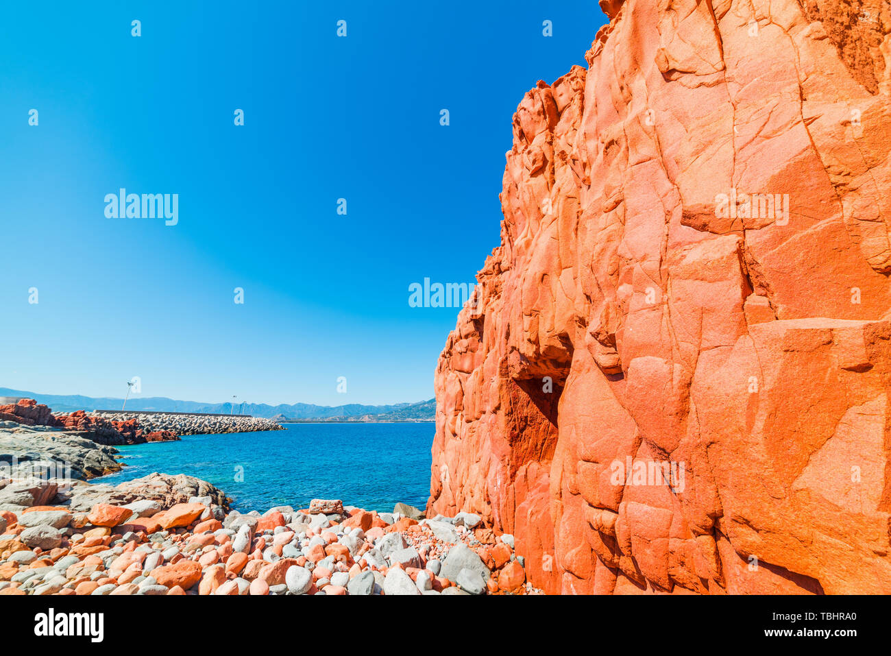 Rocce rosse beach Banque de photographies et d’images à haute ...