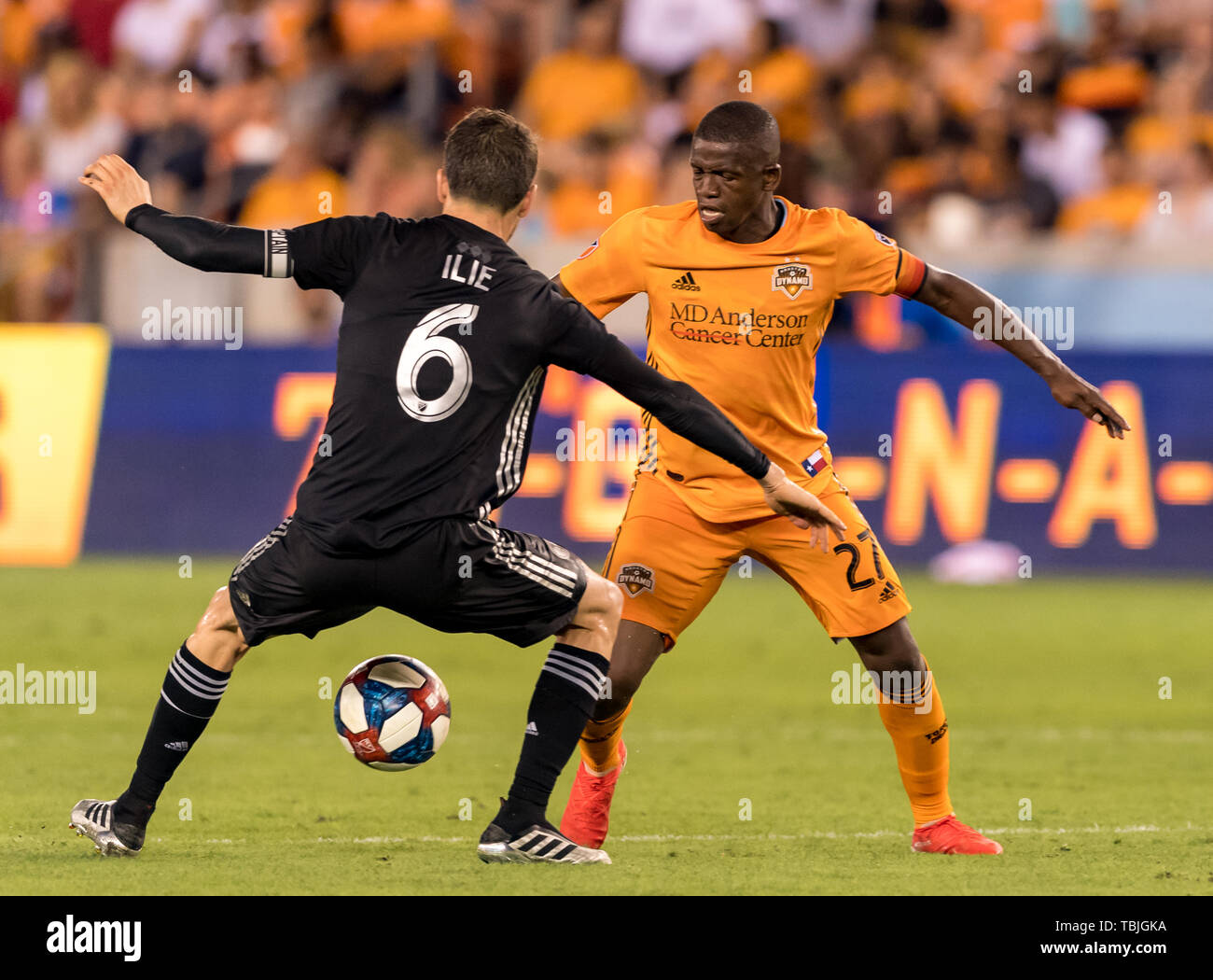 01 juin 2019 Sporting Kansas City terrain Ilie Sanchez (6) et le milieu ...