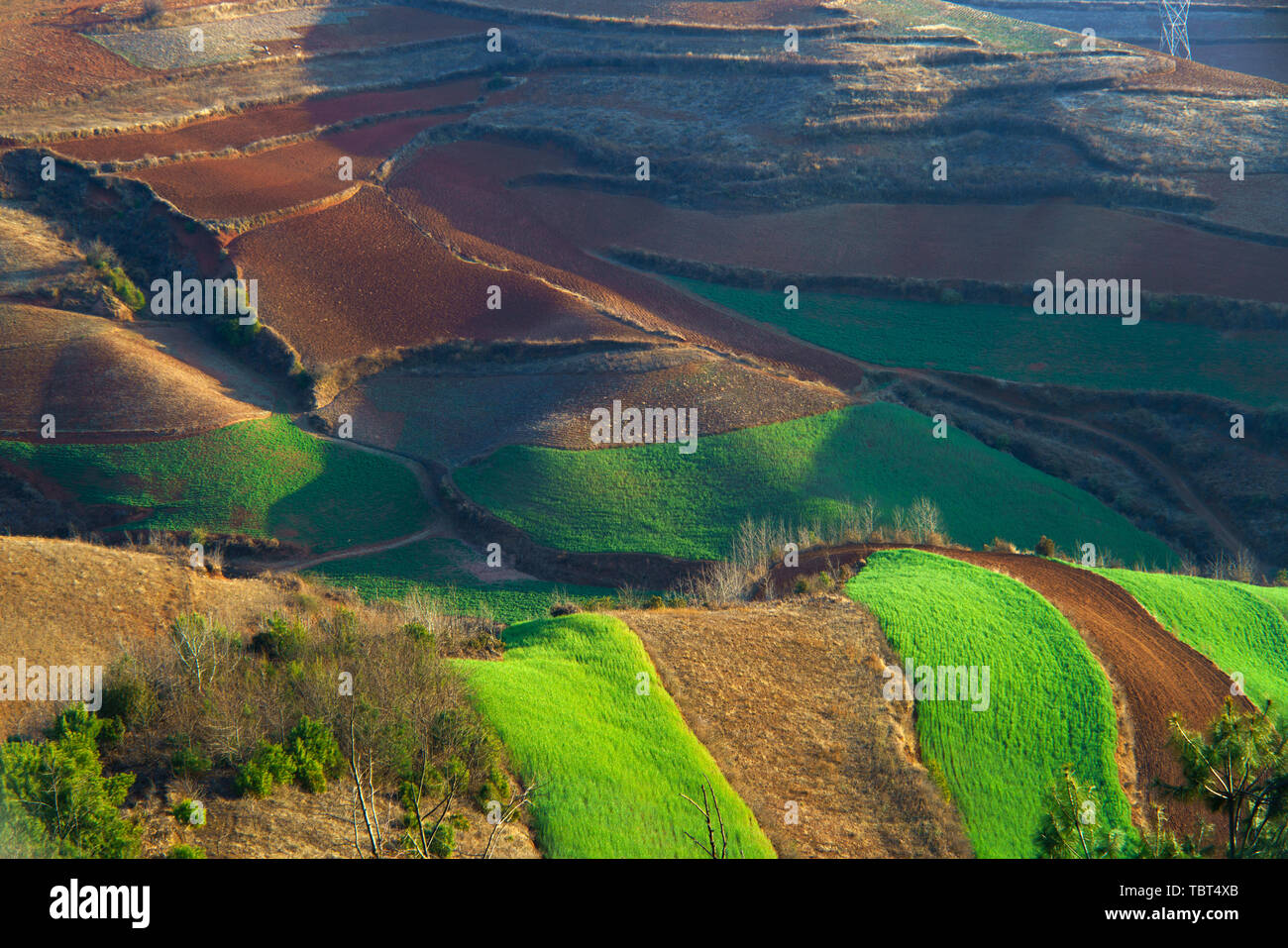 Yunnan map Banque de photographies et d’images à haute résolution - Alamy
