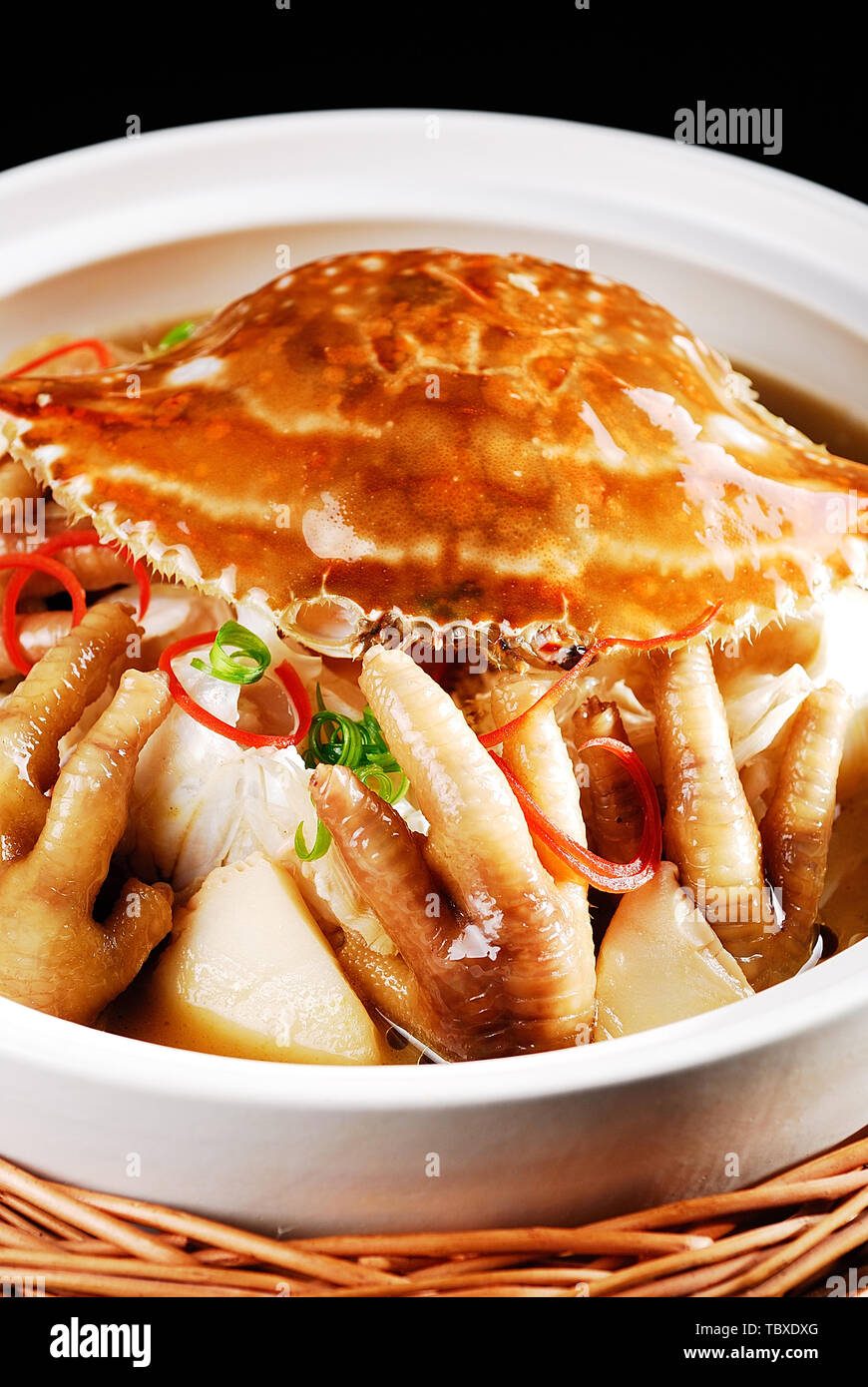 Le cuiseur de crabe Banque de photographies et d’images à haute ...