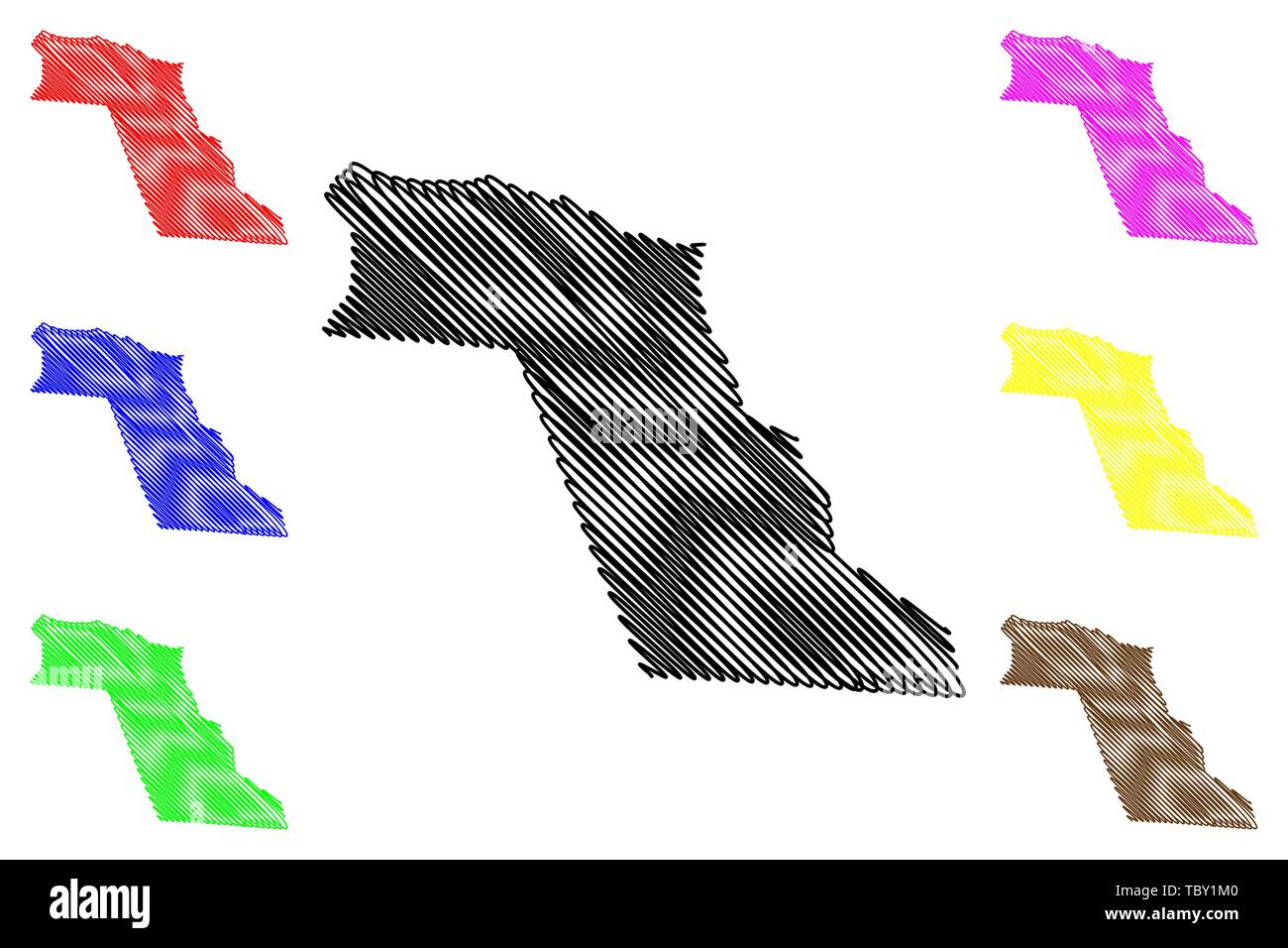 El oued algeria Banque d'images vectorielles - Alamy