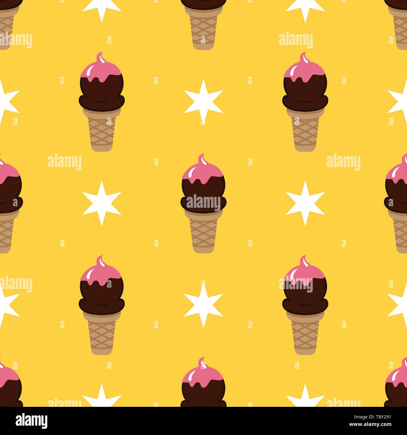 Ice cream cone Banque d'images vectorielles - Page 2 - Alamy