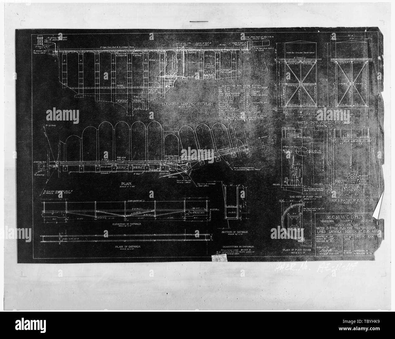 Lignes barrage Banque d'images noir et blanc - Alamy
