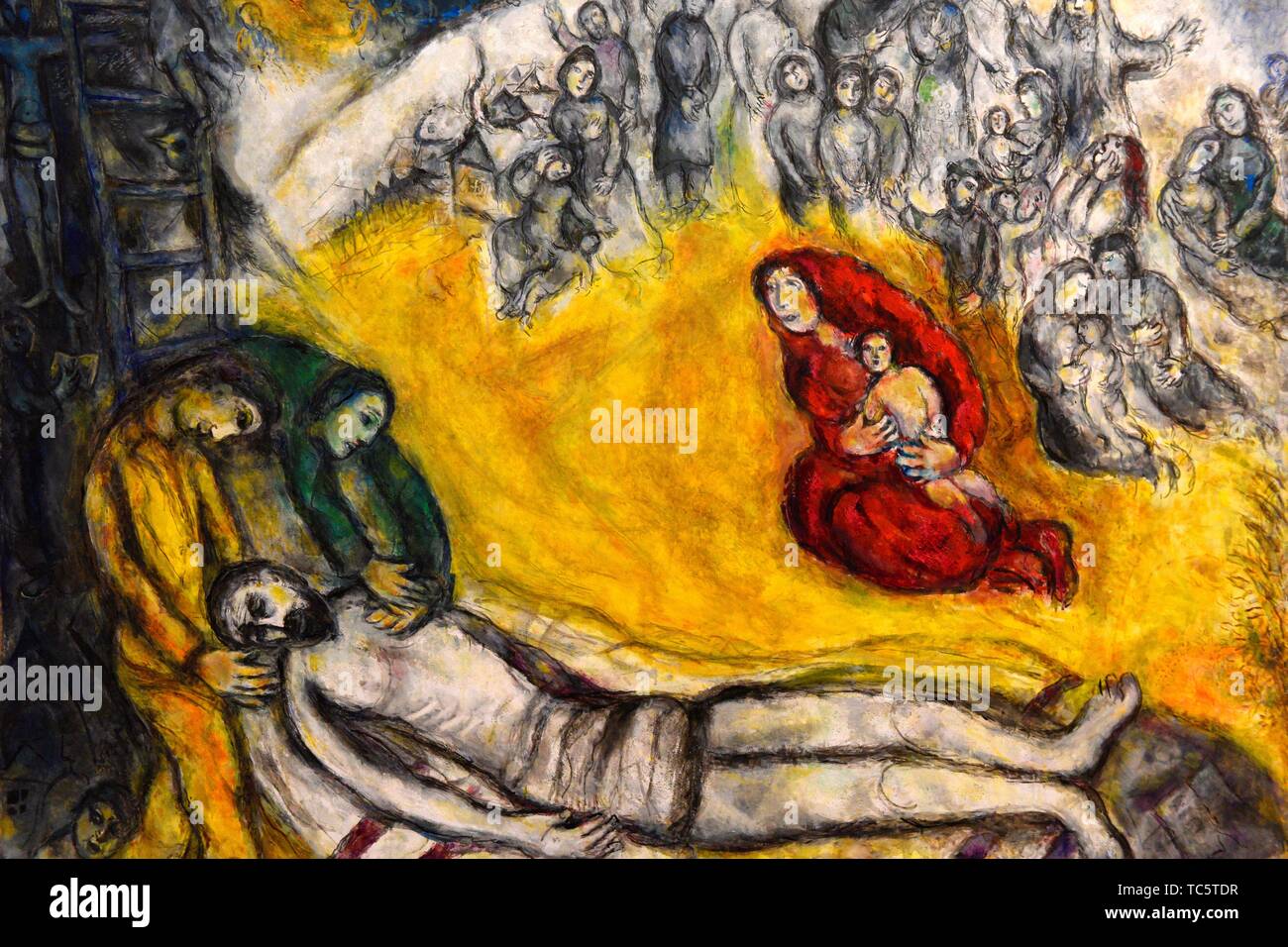 Marc chagall painting christ Banque de photographies et d’images à ...