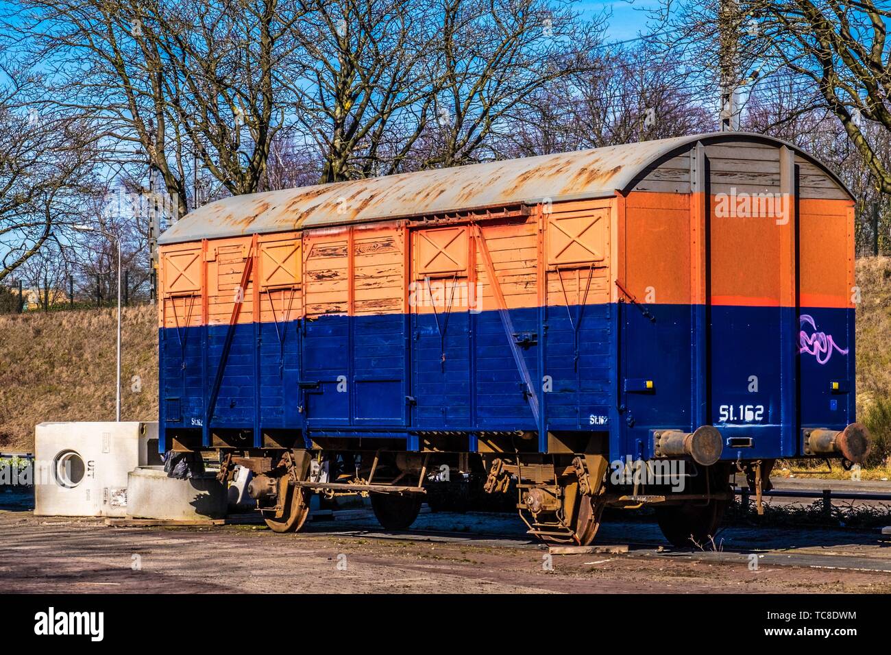 Compartiment Du Train De Marchandises Banque d'image et photos - Alamy