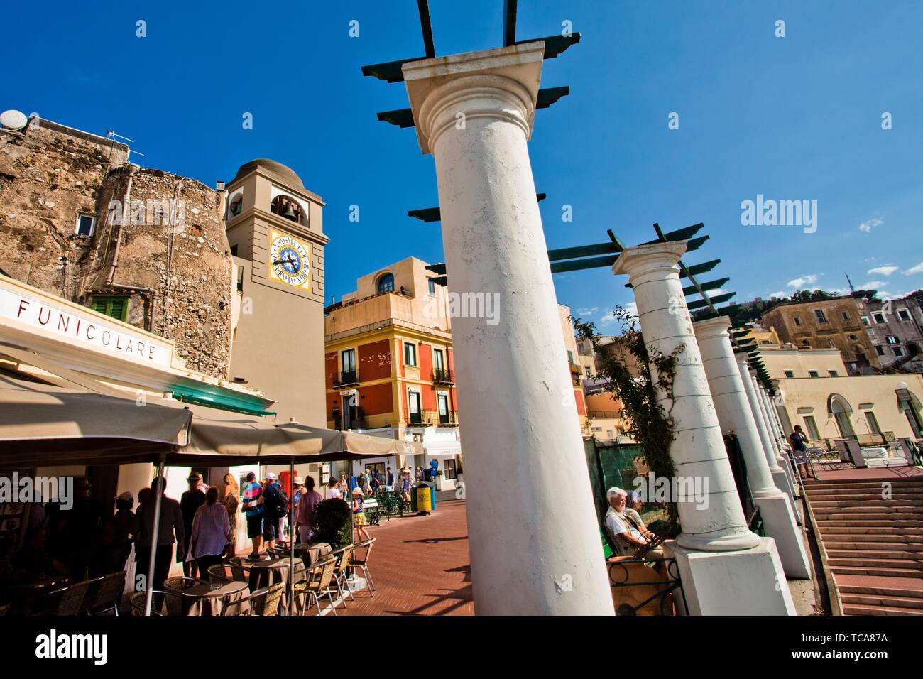 Funicular railway capri Banque de photographies et d’images à haute ...