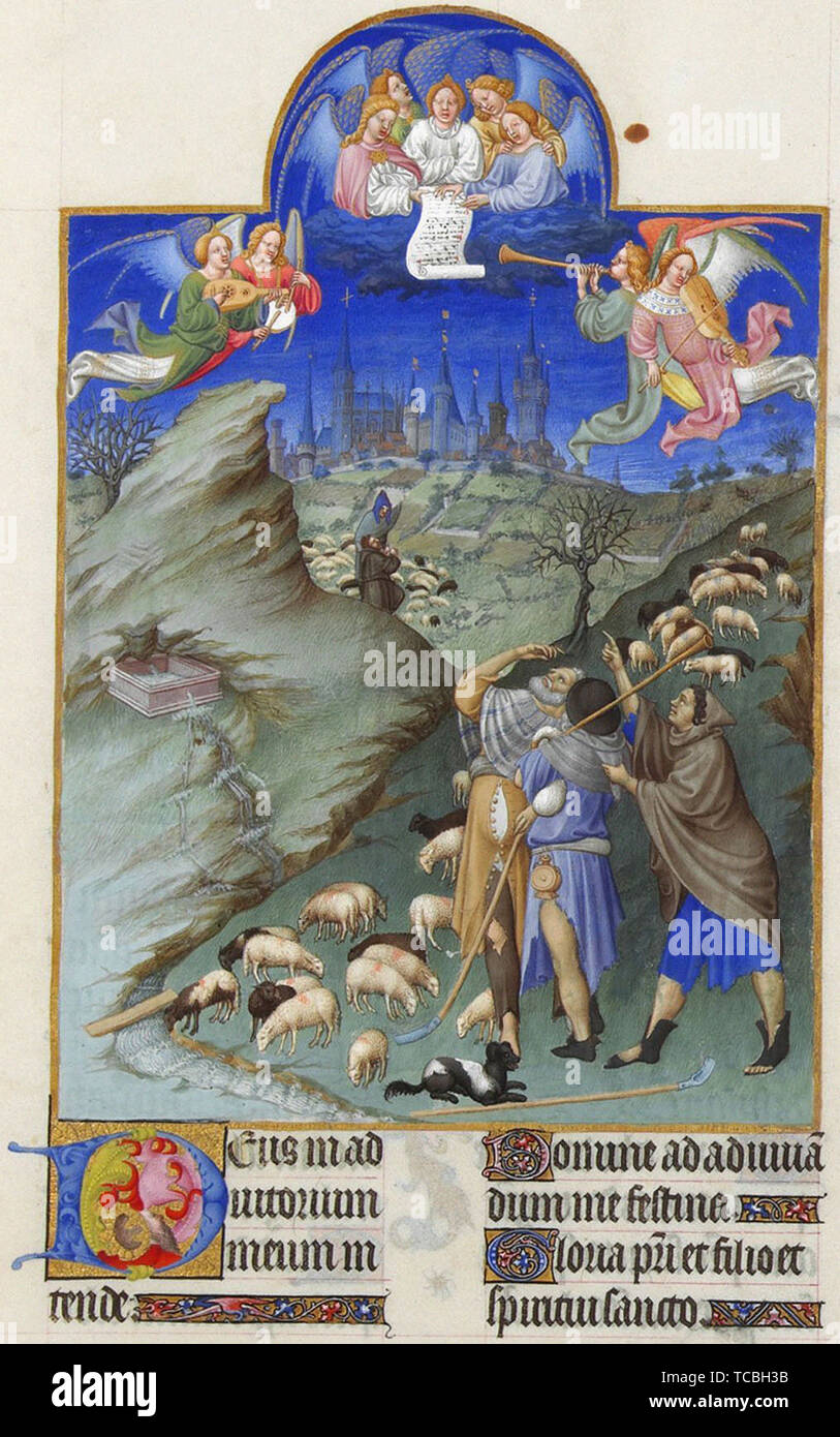 Annonciation bergers Banque de photographies et d’images à haute résolution - Alamy