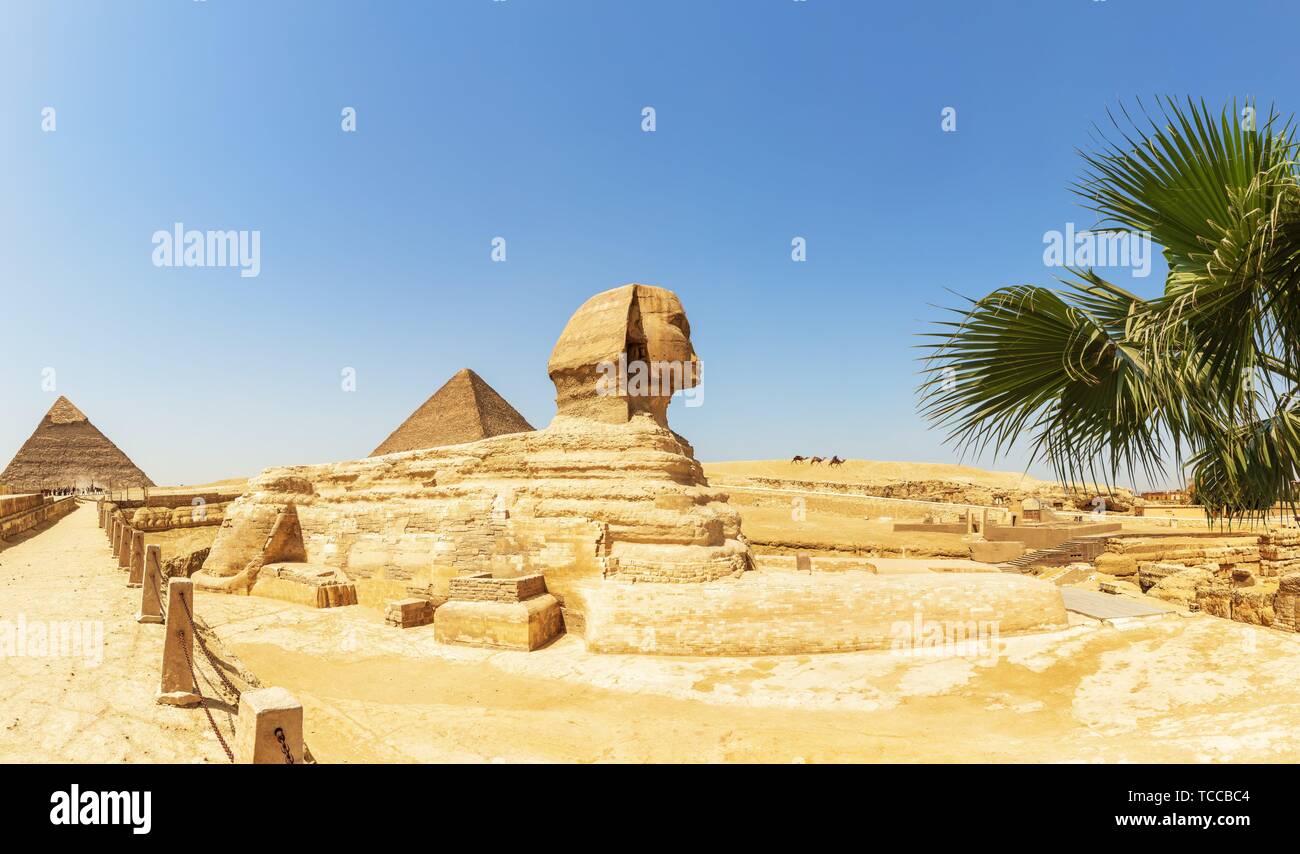 Les Grandes Pyramides D'egypte Banque d'image et photos - Alamy