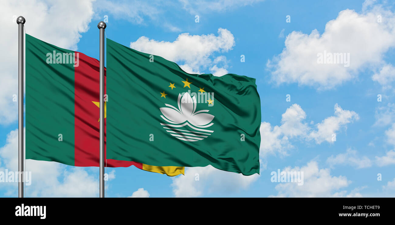 Drapeau macao cameroun Banque de photographies et d’images à haute ...