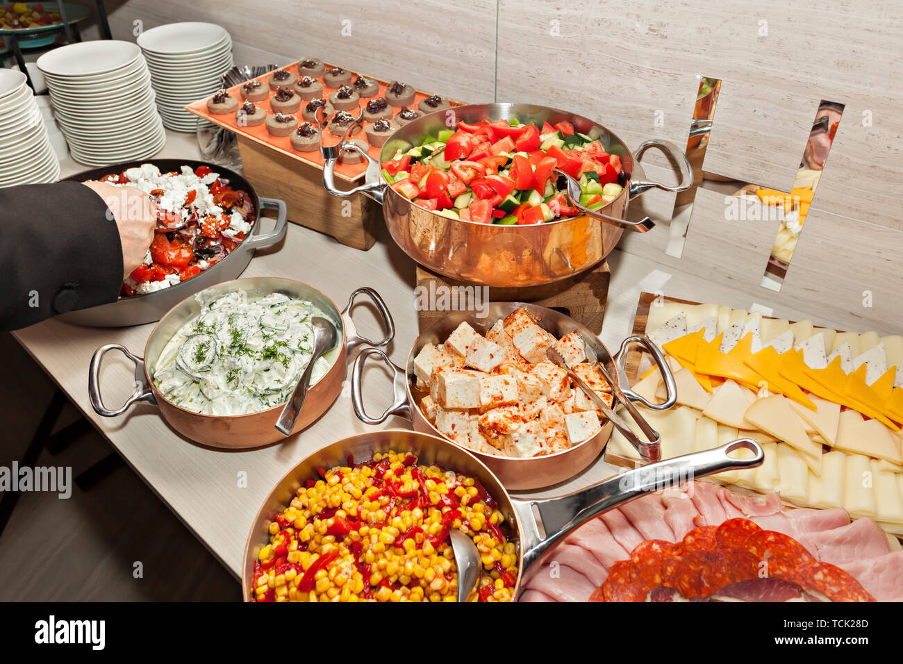 Buffet froid Banque de photographies et d’images à haute résolution - Alamy