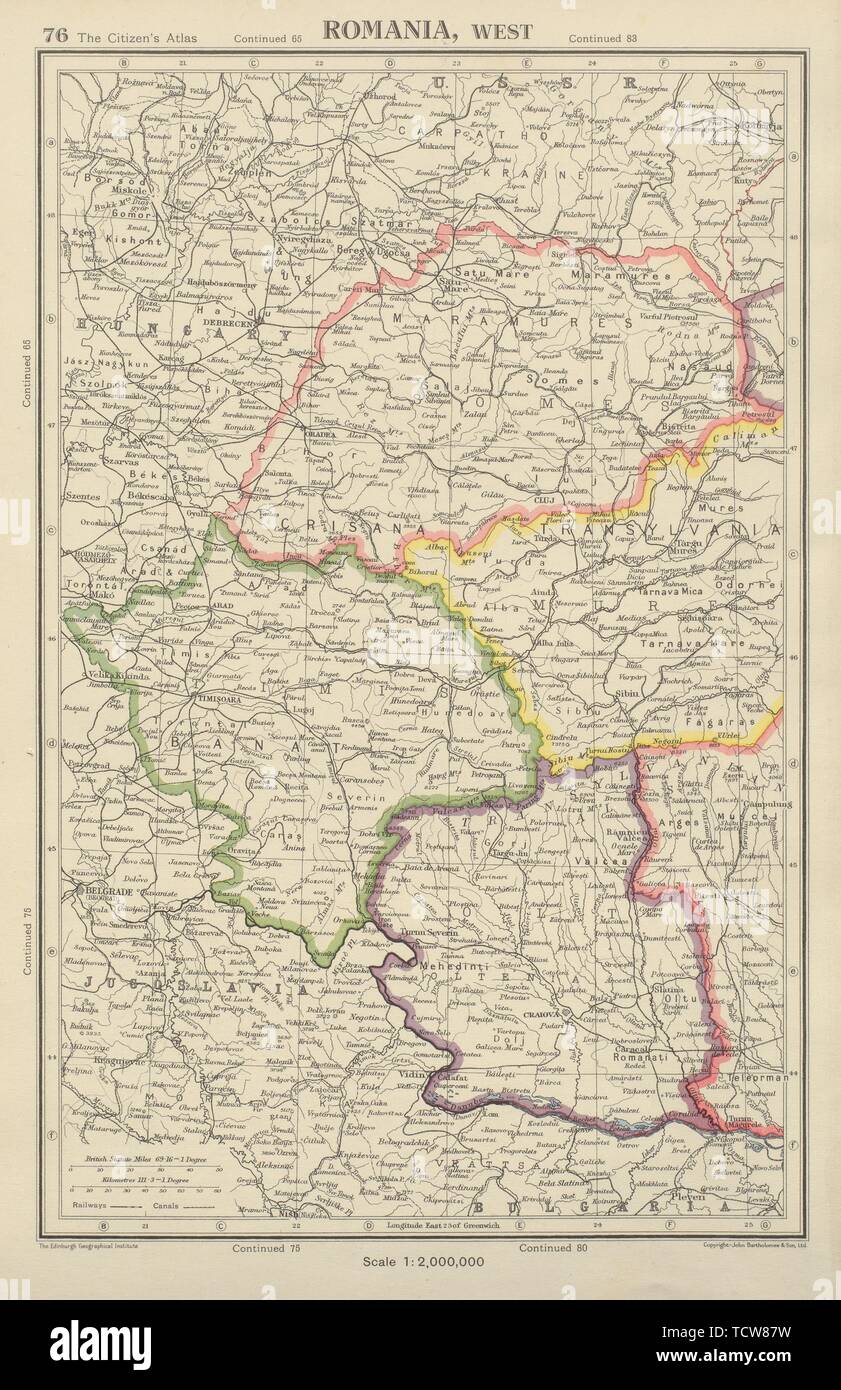 Mappa di timisoara Banque de photographies et d’images à haute ...