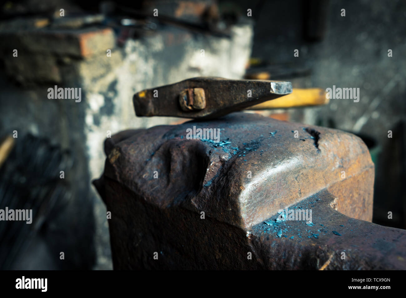 Marteau De Forgeron Banque d'image et photos - Alamy