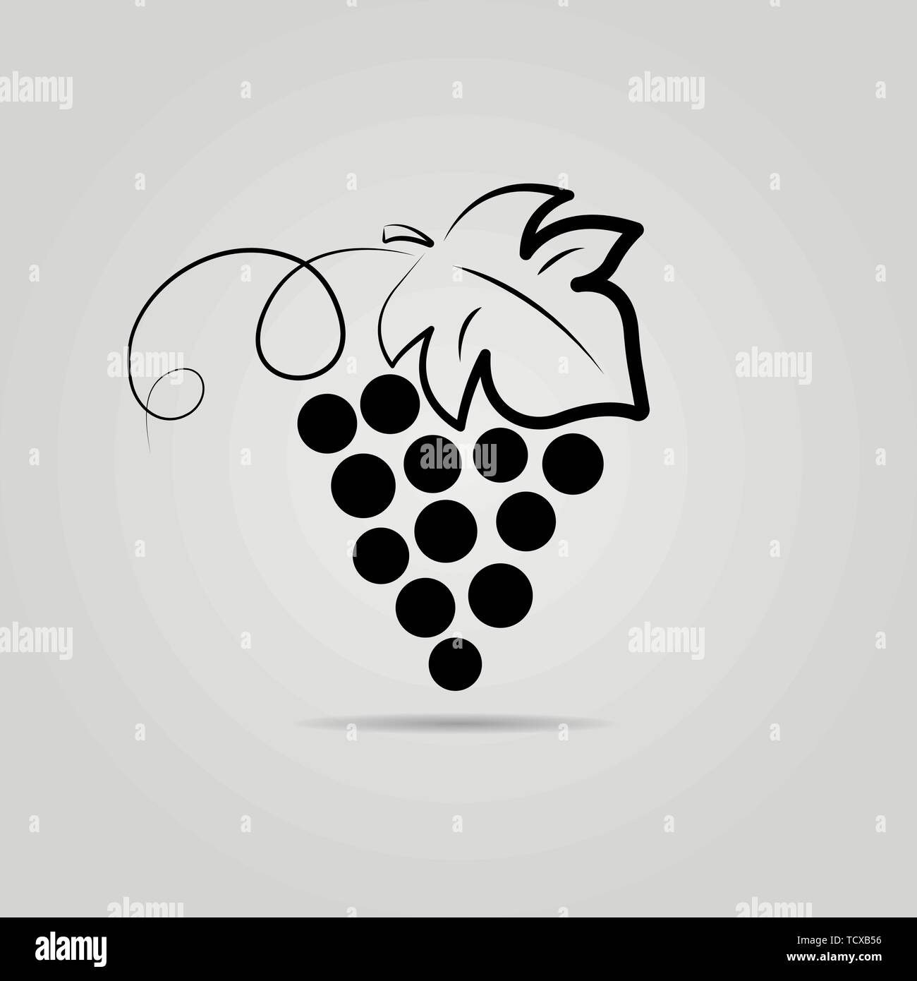 Logo de raisins Banque d'images vectorielles - Page 2 - Alamy