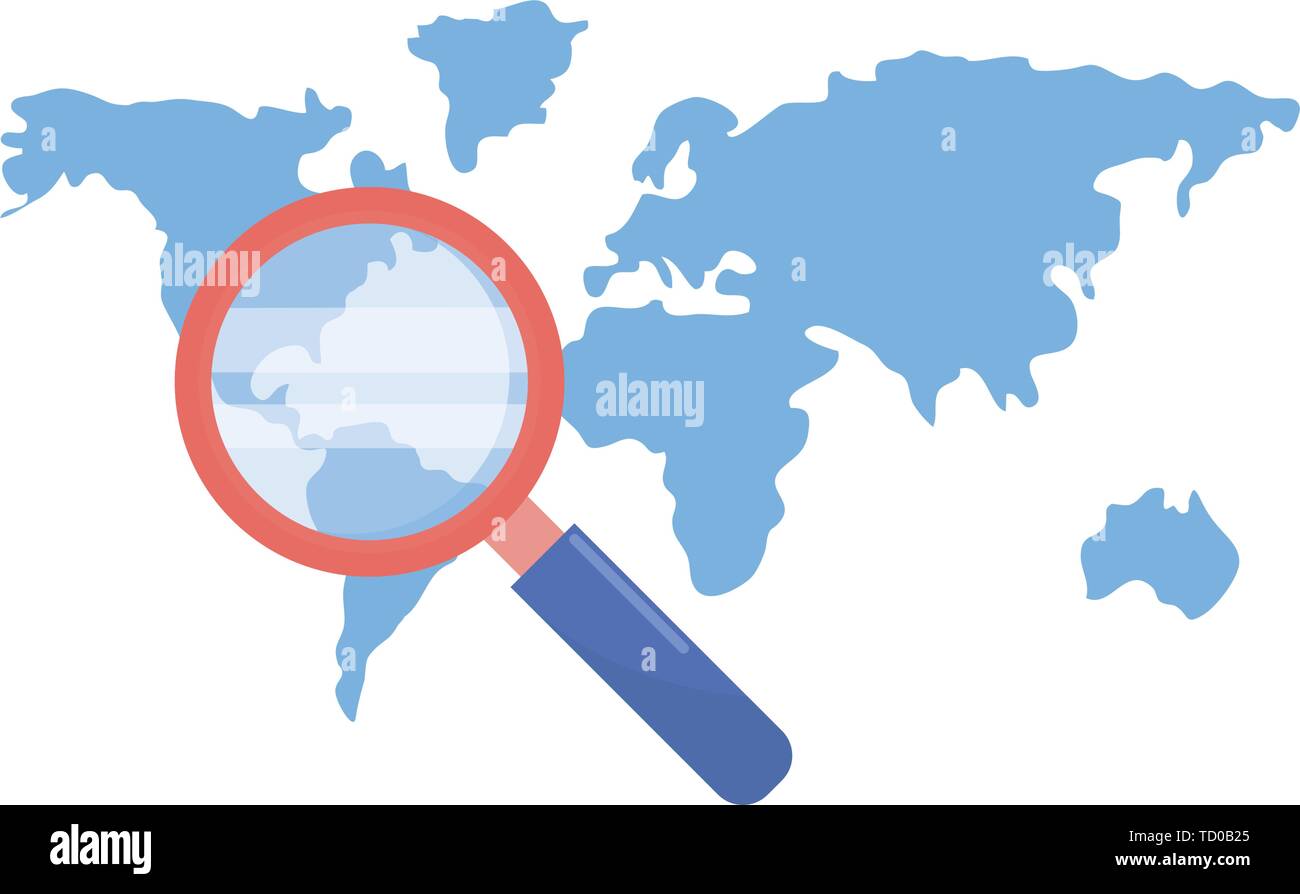 La cartographie map design, Planète terre continent world globe et l ...