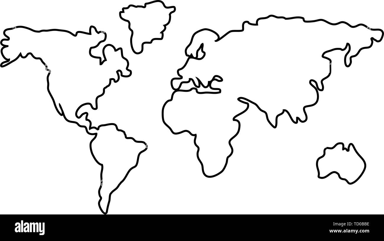 La cartographie map design, Planète terre continent world globe et l ...
