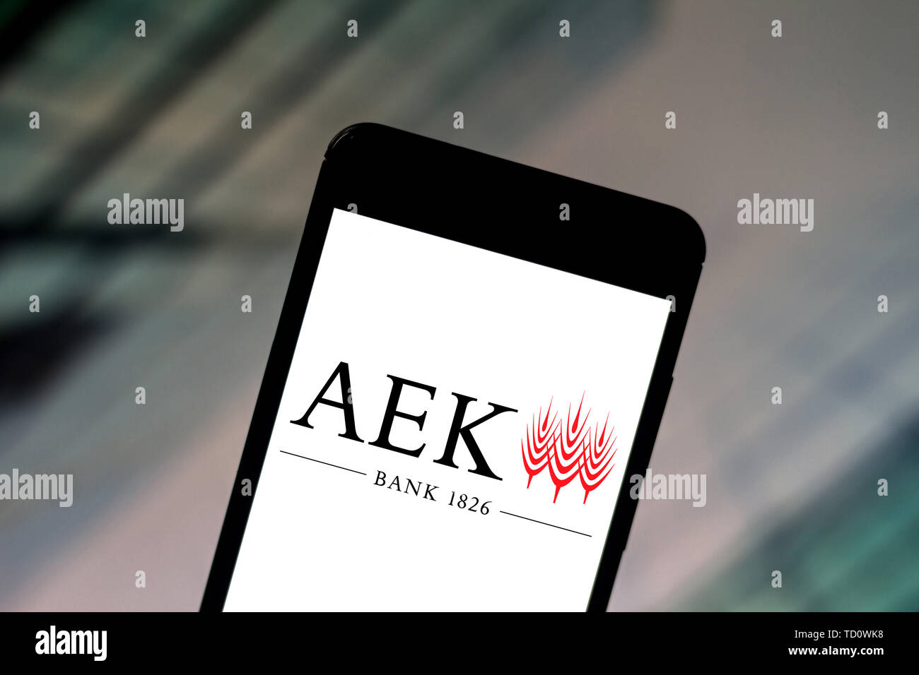 Logo de la technologie aek Banque de photographies et d’images à haute ...