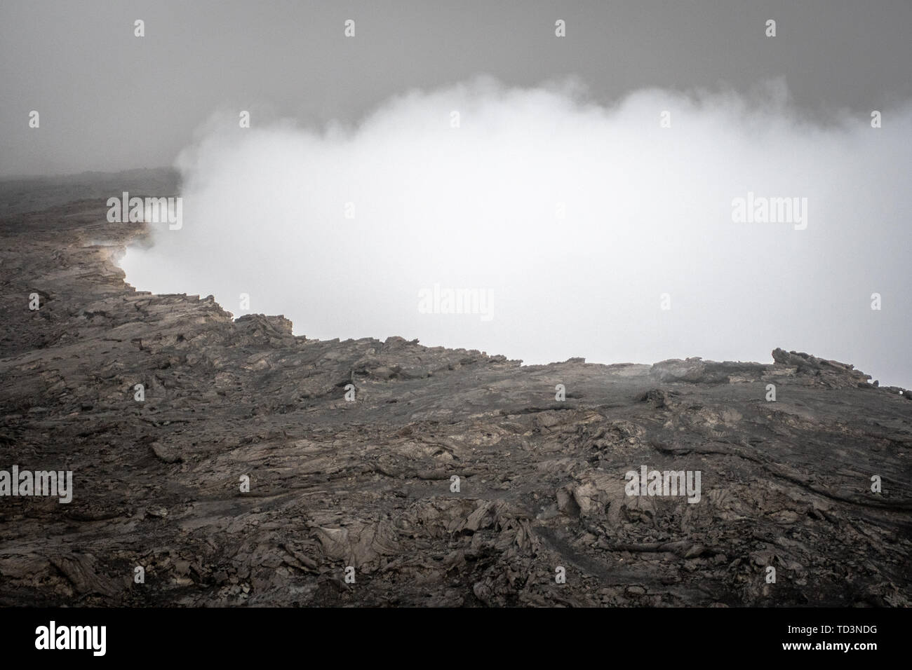 Volcan bouclier basaltique Banque de photographies et d’images à haute ...