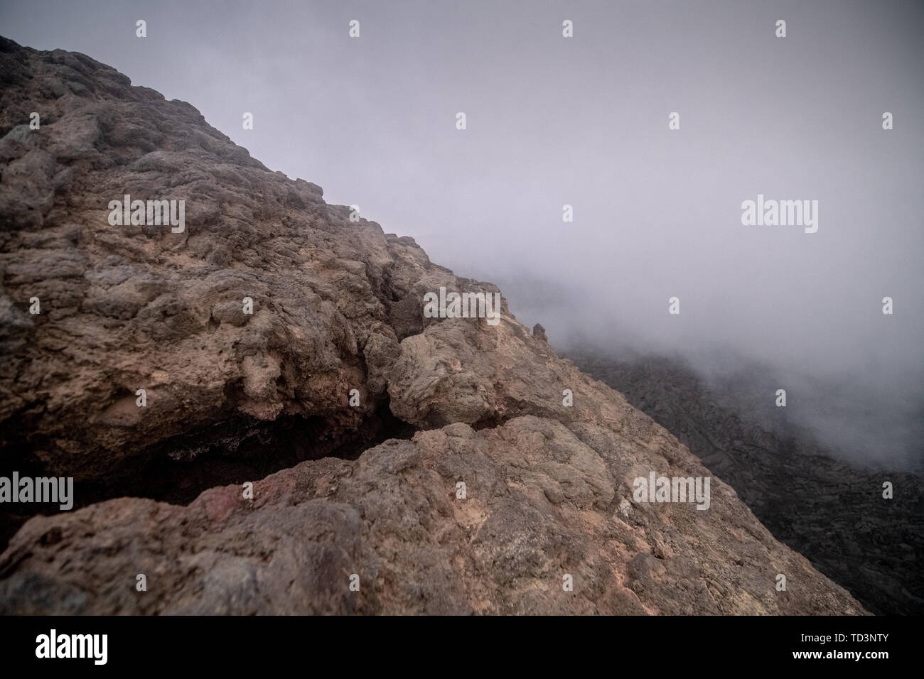 Volcan bouclier basaltique Banque de photographies et d’images à haute ...
