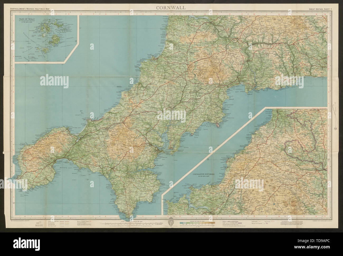 Mapa de falmouth Banque de photographies et d’images à haute résolution ...