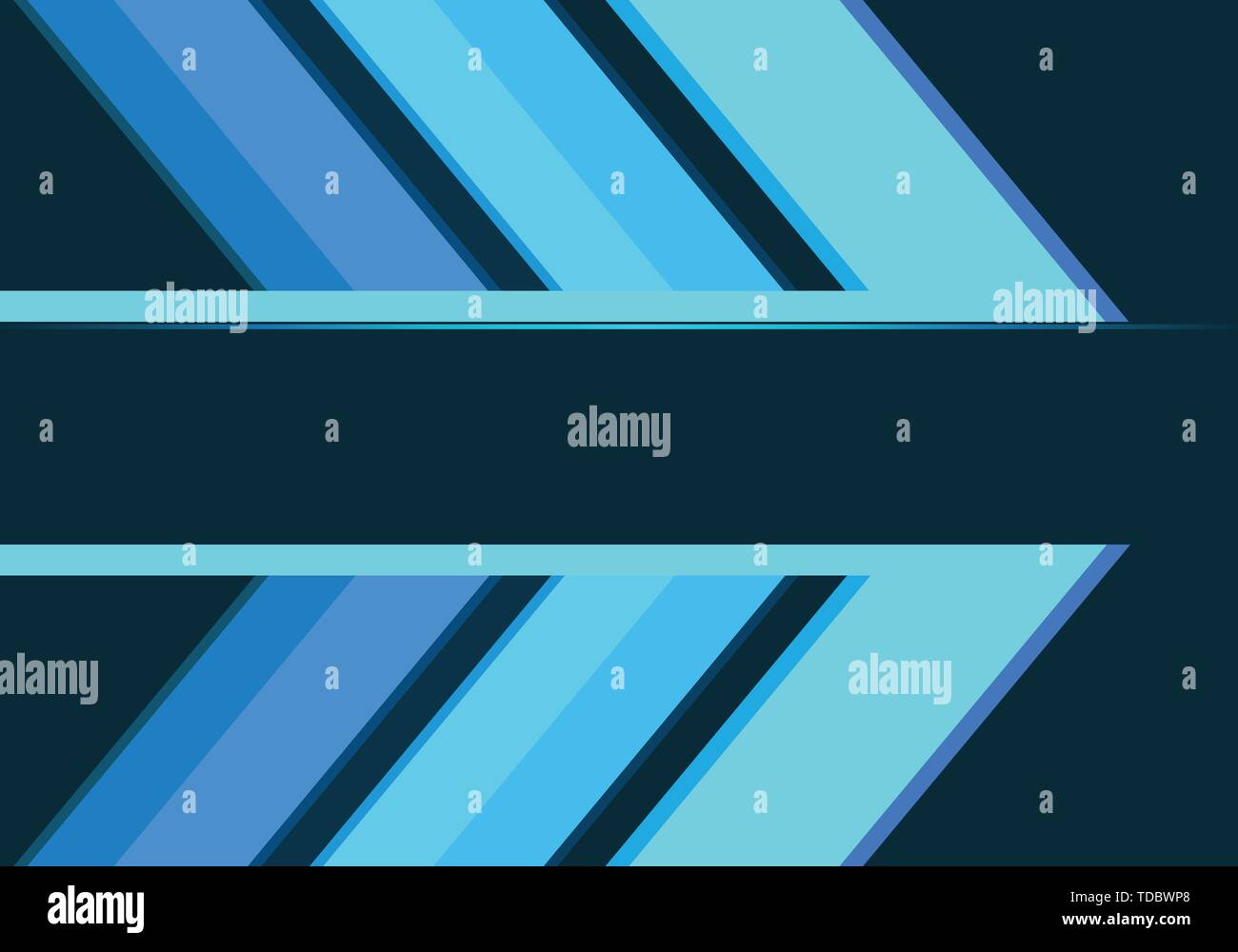 Panneau de direction bleu Banque d'images vectorielles - Alamy