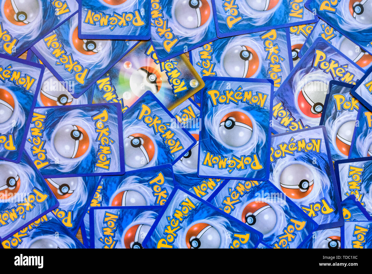 Valencia, Espagne - 10 mai 2019 : Pokemon Trading Card Game, goût pour ...