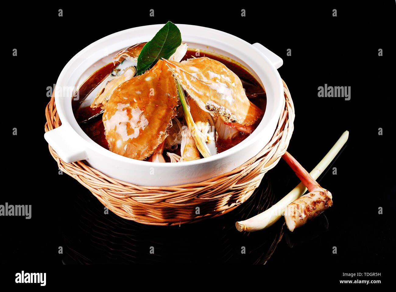 Le cuiseur de crabe Banque de photographies et d’images à haute ...