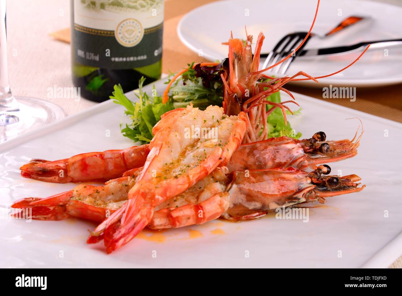 Photos de différents plats Photo Stock - Alamy