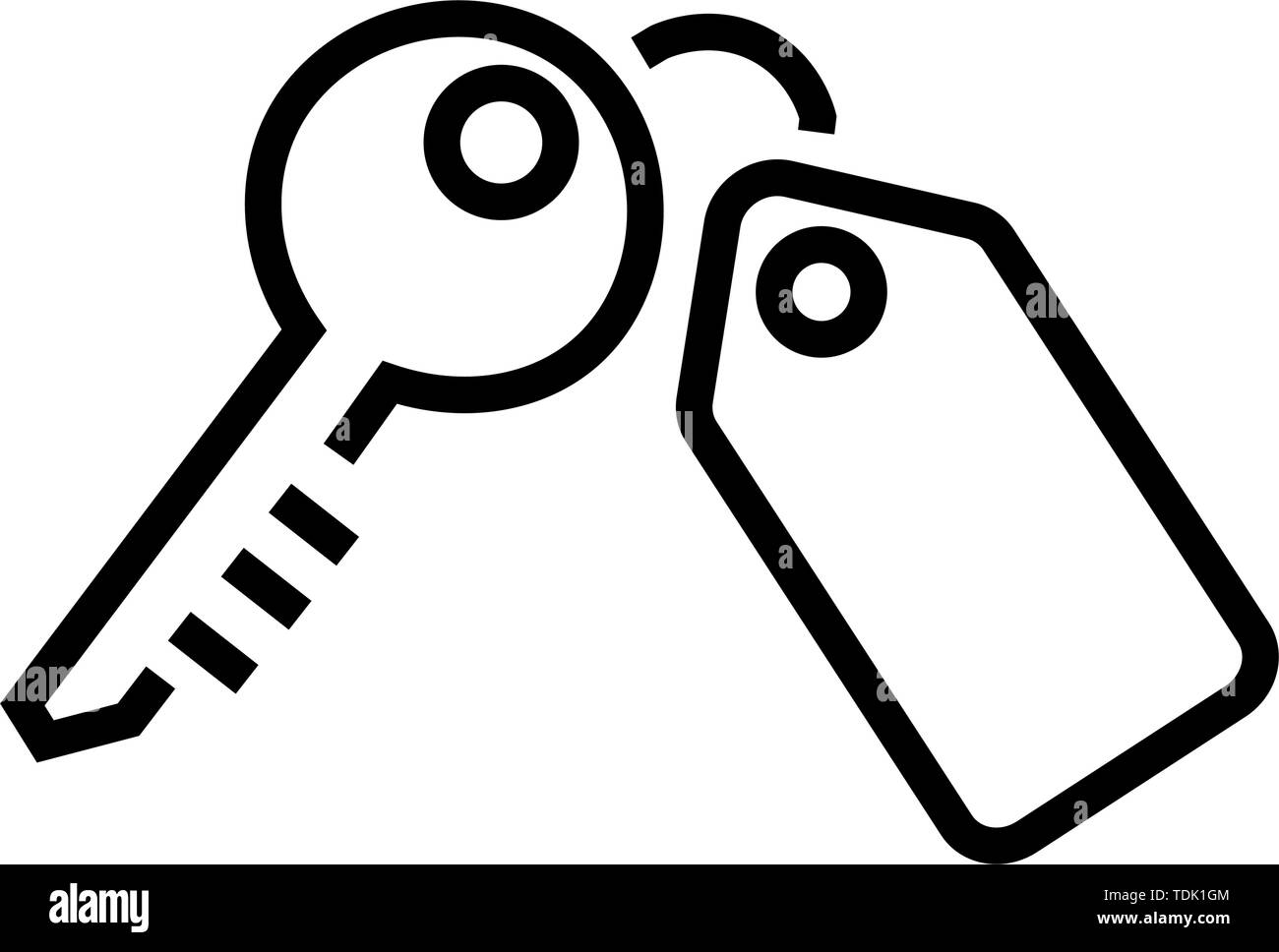 L'icône de clé Vector Image Vectorielle Stock - Alamy