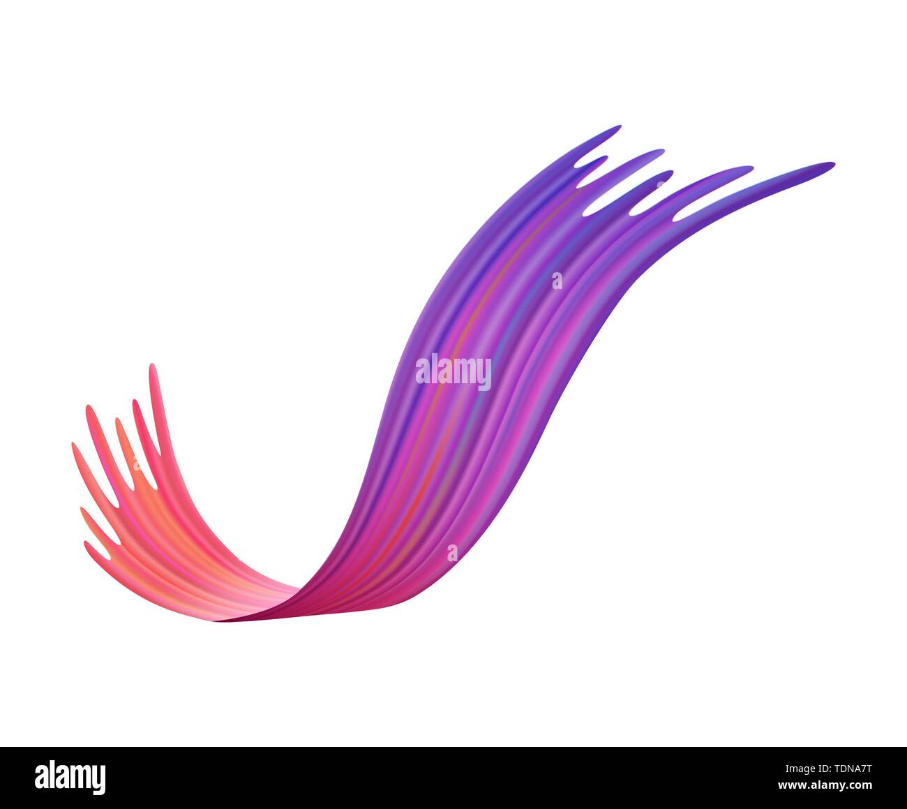 Stylo pinceau aquarelle Banque d'images vectorielles - Alamy