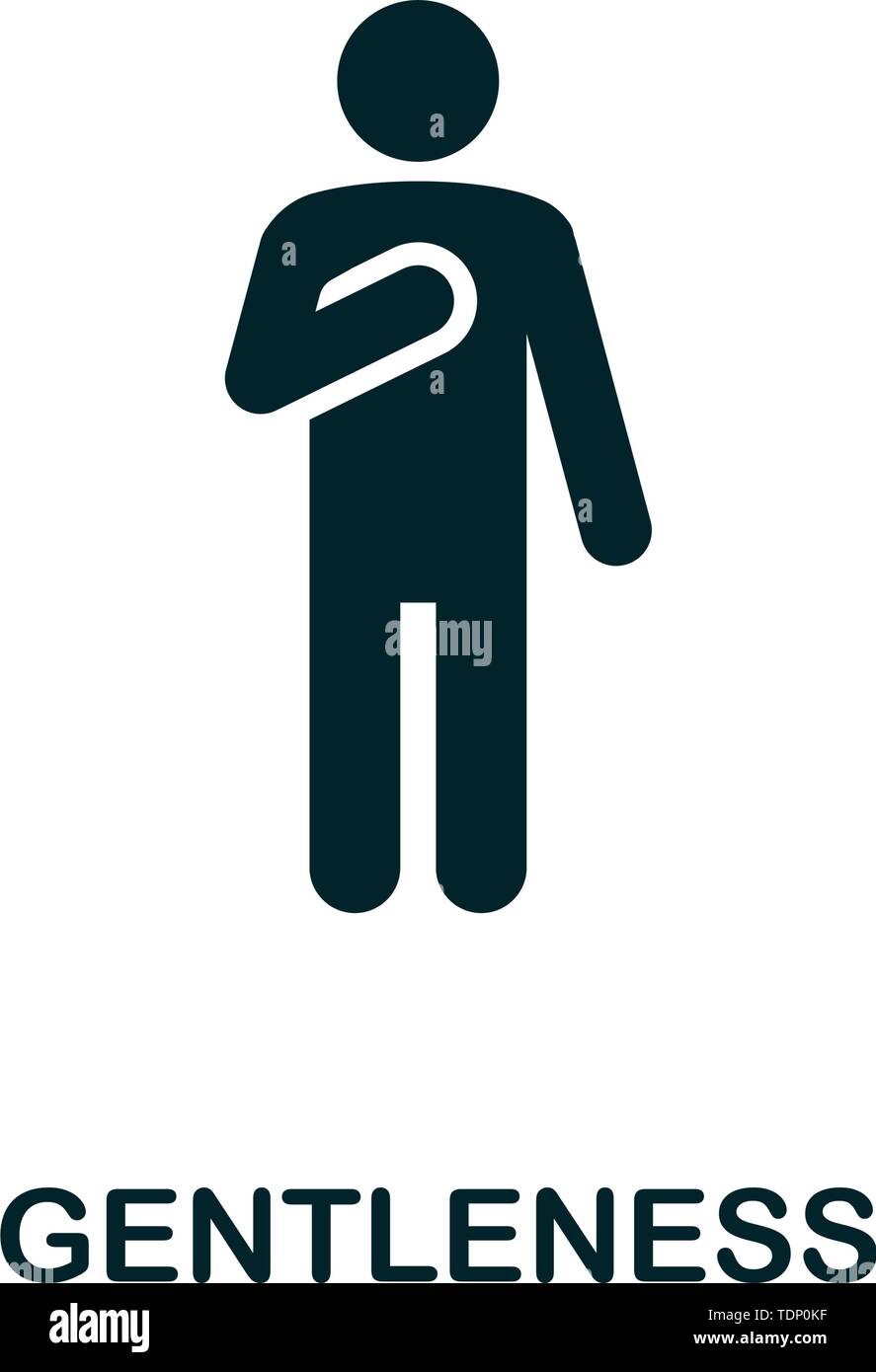 Attitude douce Banque d'images vectorielles - Alamy