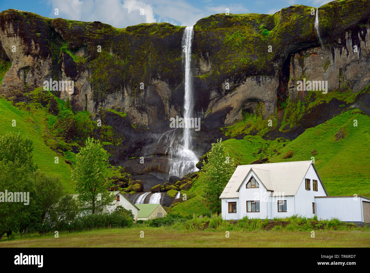 Cascade de foss islande Banque de photographies et d’images à haute ...