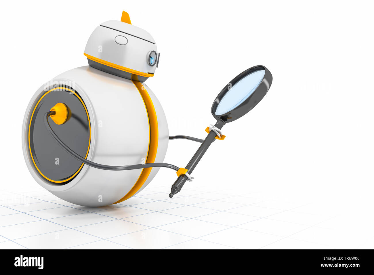 Robot rond Banque de photographies et d’images à haute résolution - Alamy