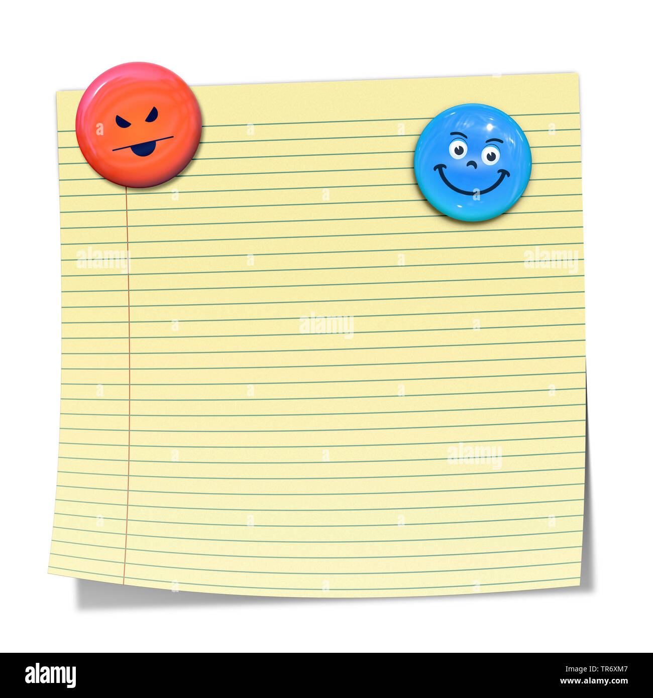 Smiley emoticon facial expression angry Banque de photographies et d ...