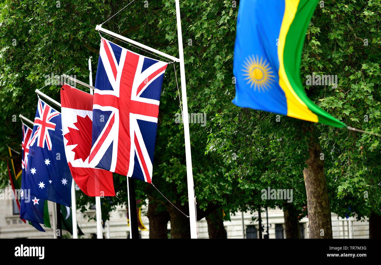 Drapeaux du commonwealth Banque de photographies et d’images à haute ...