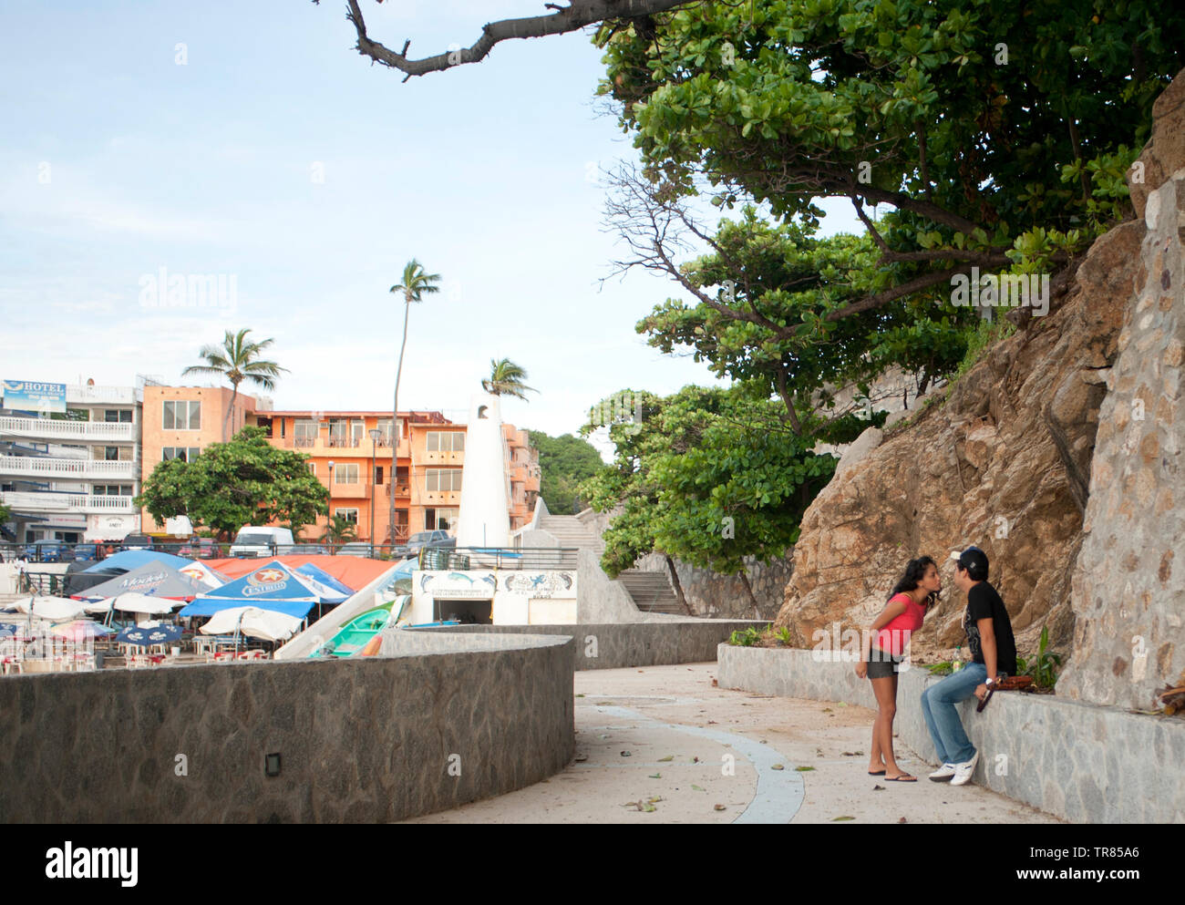La plage de la angosta Banque de photographies et d’images à haute ...