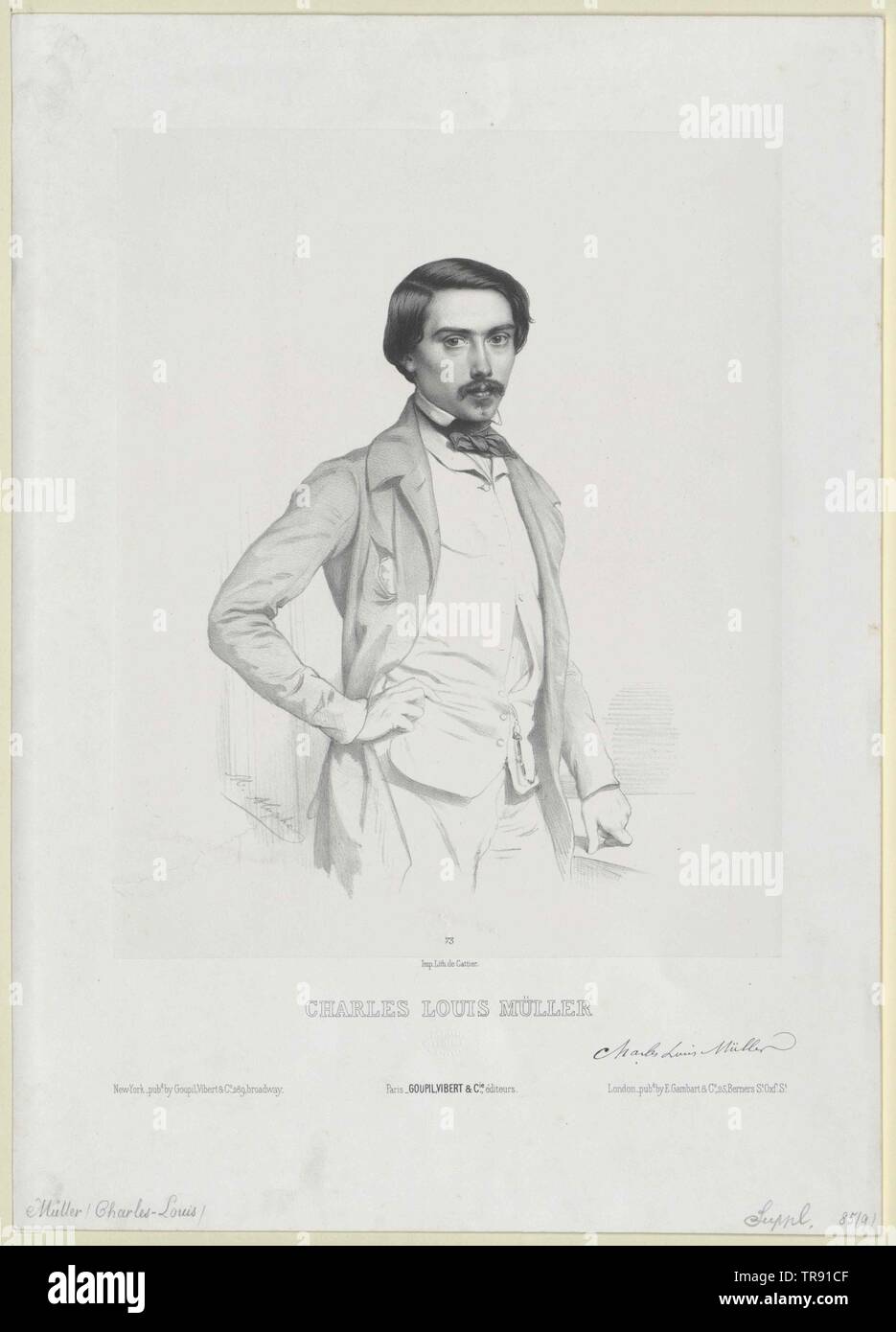 Charles louis muller Banque de photographies et d’images à haute ...